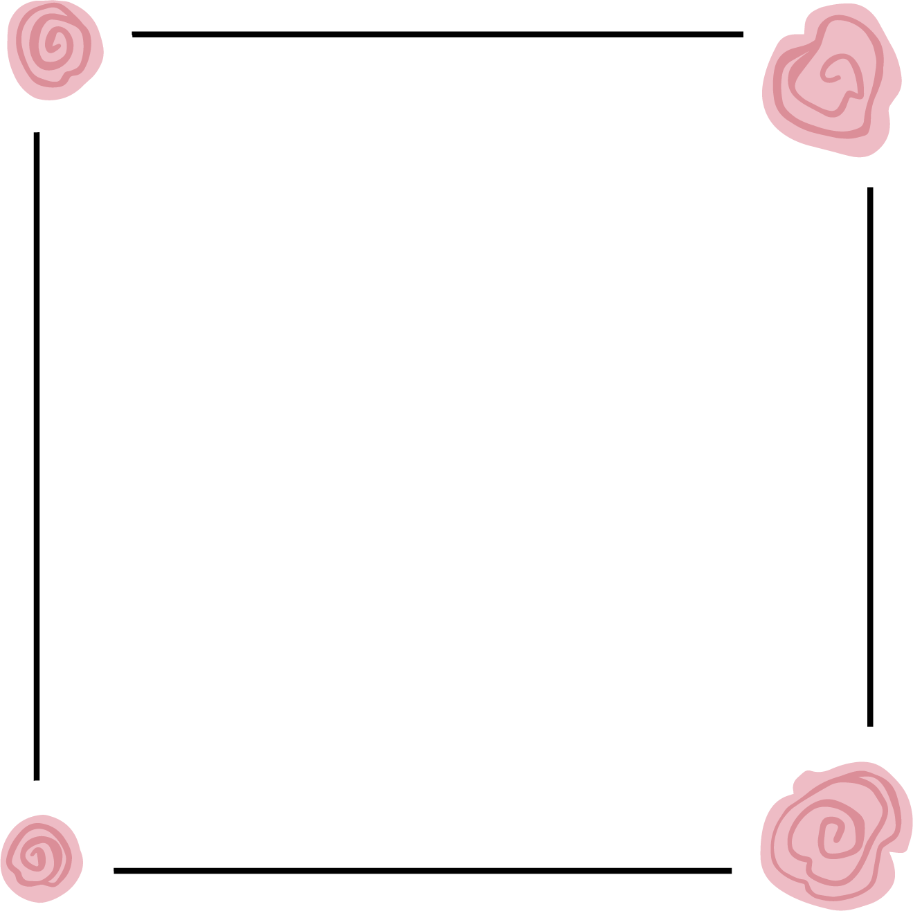 4 roses square Svg, Frames Winnie the Pooh Svg, Winnie the P | Inspire ...