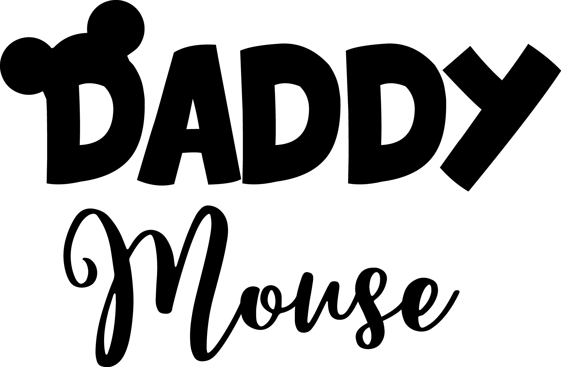 Daddy mouse Svg, Minnie Svg, Minnie Mouse Svg, Mickey Svg, D | Inspire ...