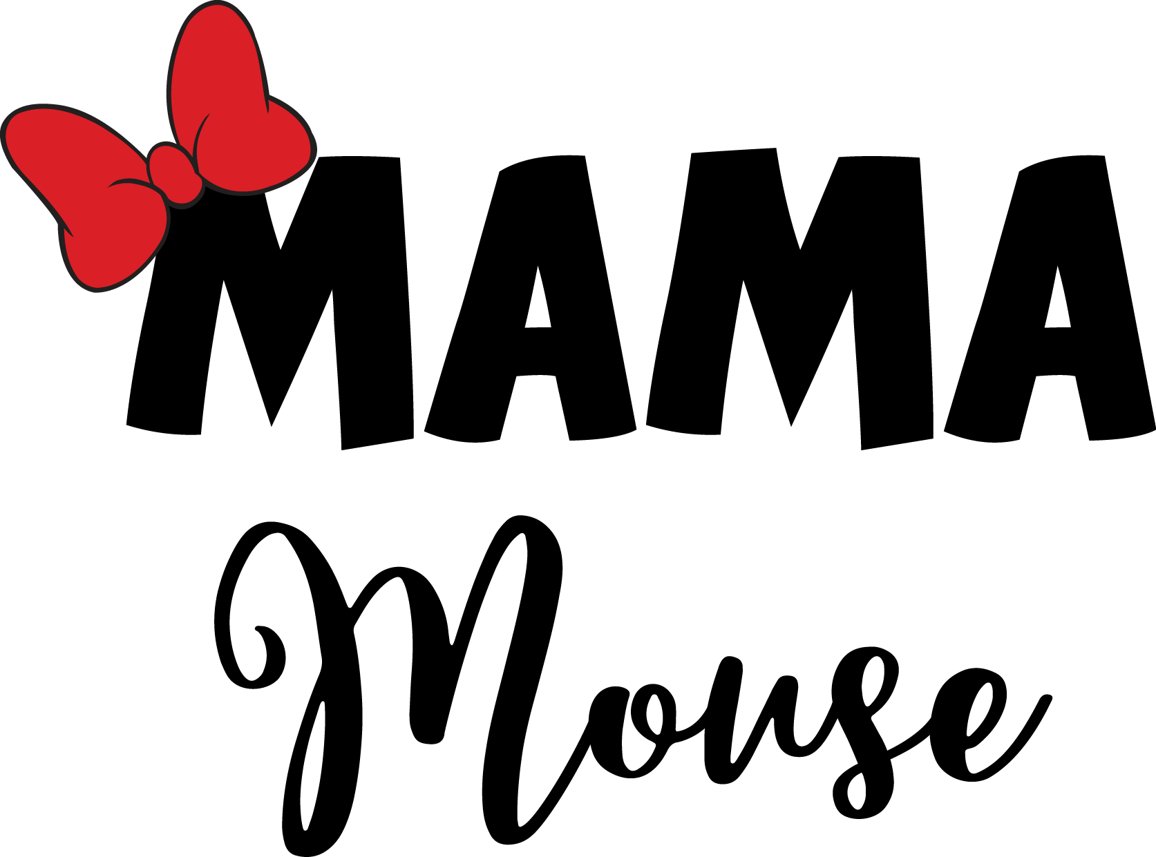 Mama mouse Svg, Disney family Svg, Minnie Svg, Minnie Mouse | Inspire ...