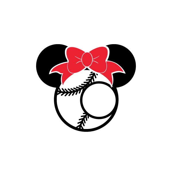 Baseball Svg, Disney family Svg, Minnie Svg, Minnie Mouse Sv | Inspire ...