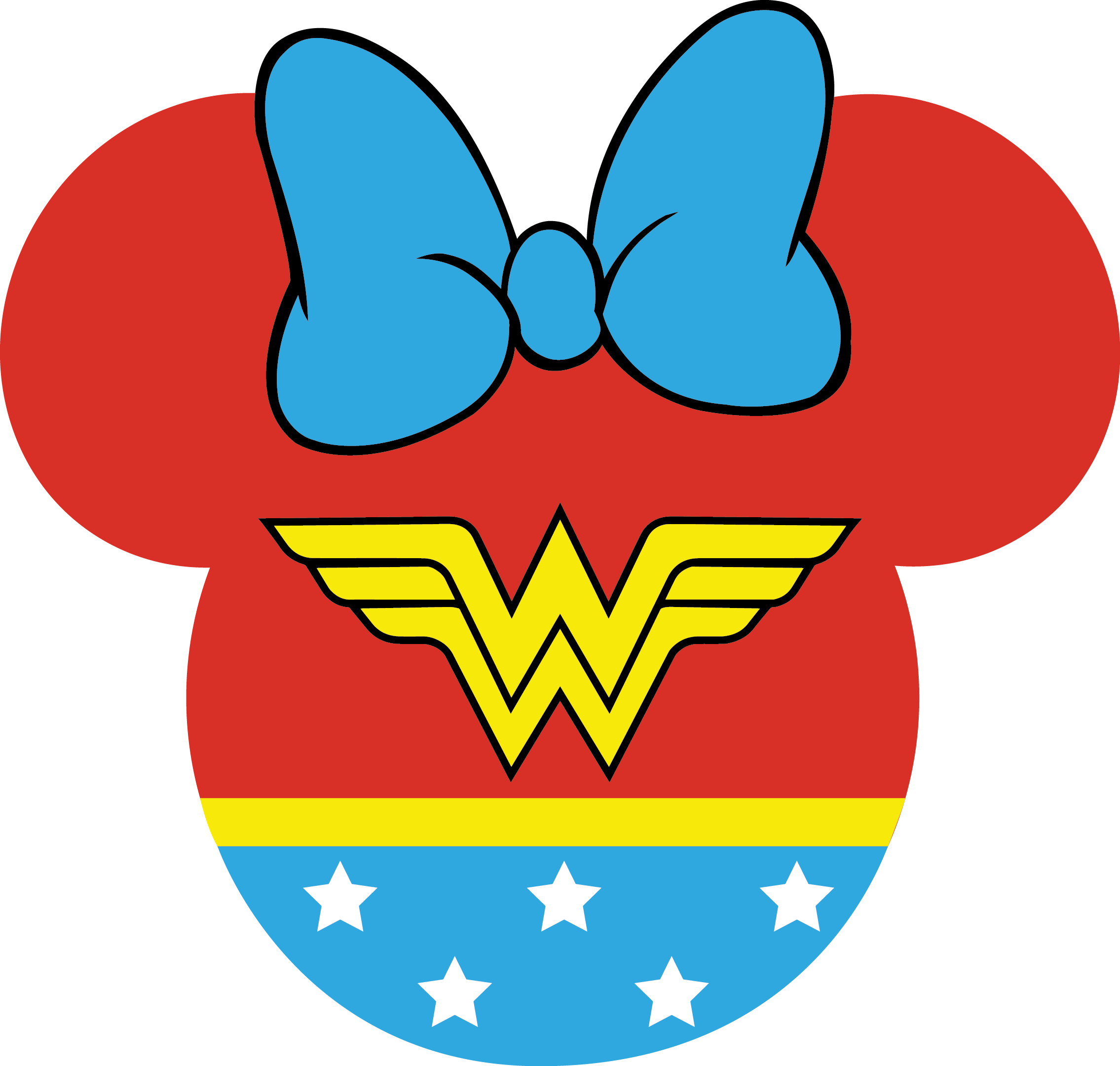 Wonder woman Svg, Disney family Svg, Minnie logo Svg, Minnie | Inspire ...