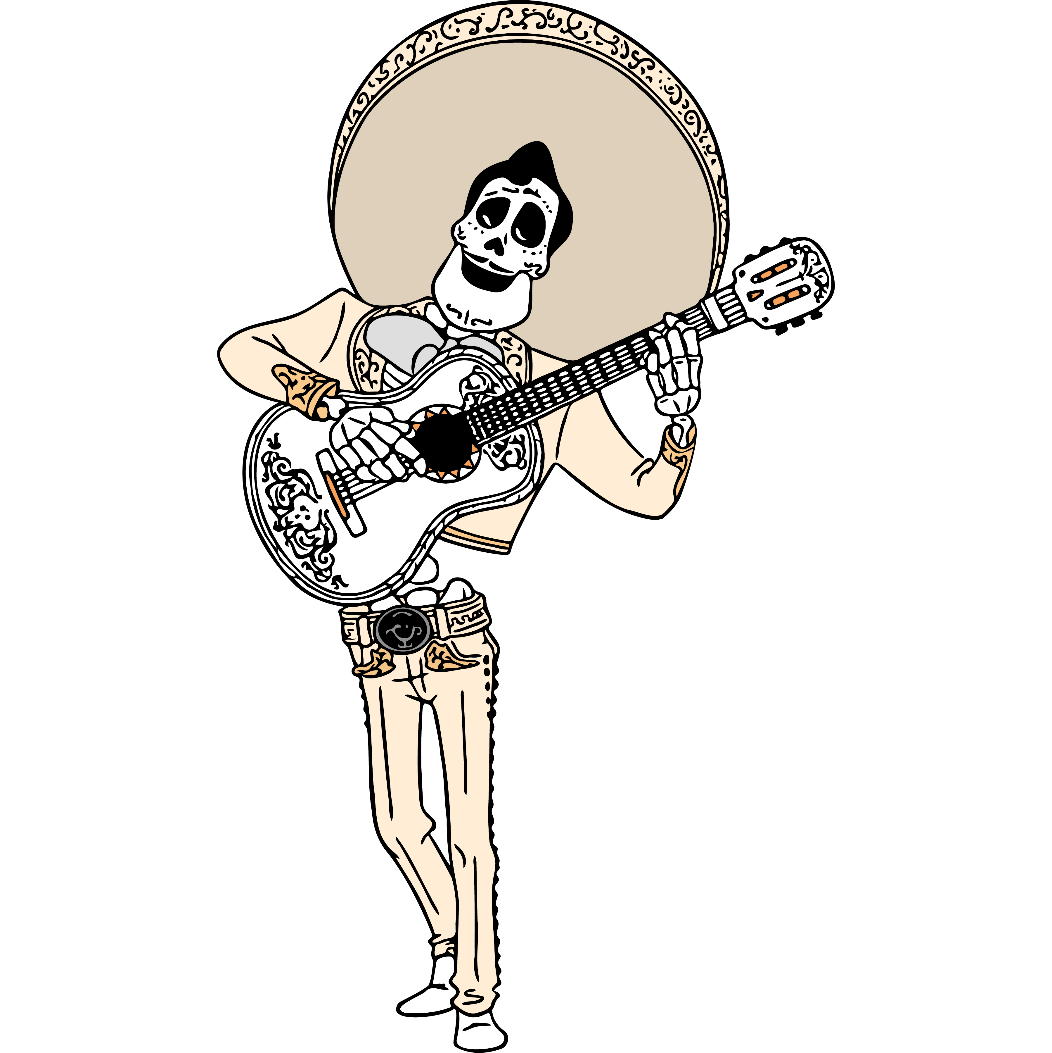 Disney coco guitar, Coco Clipart, Coco Cricut, Halloween Svg | Inspire ...