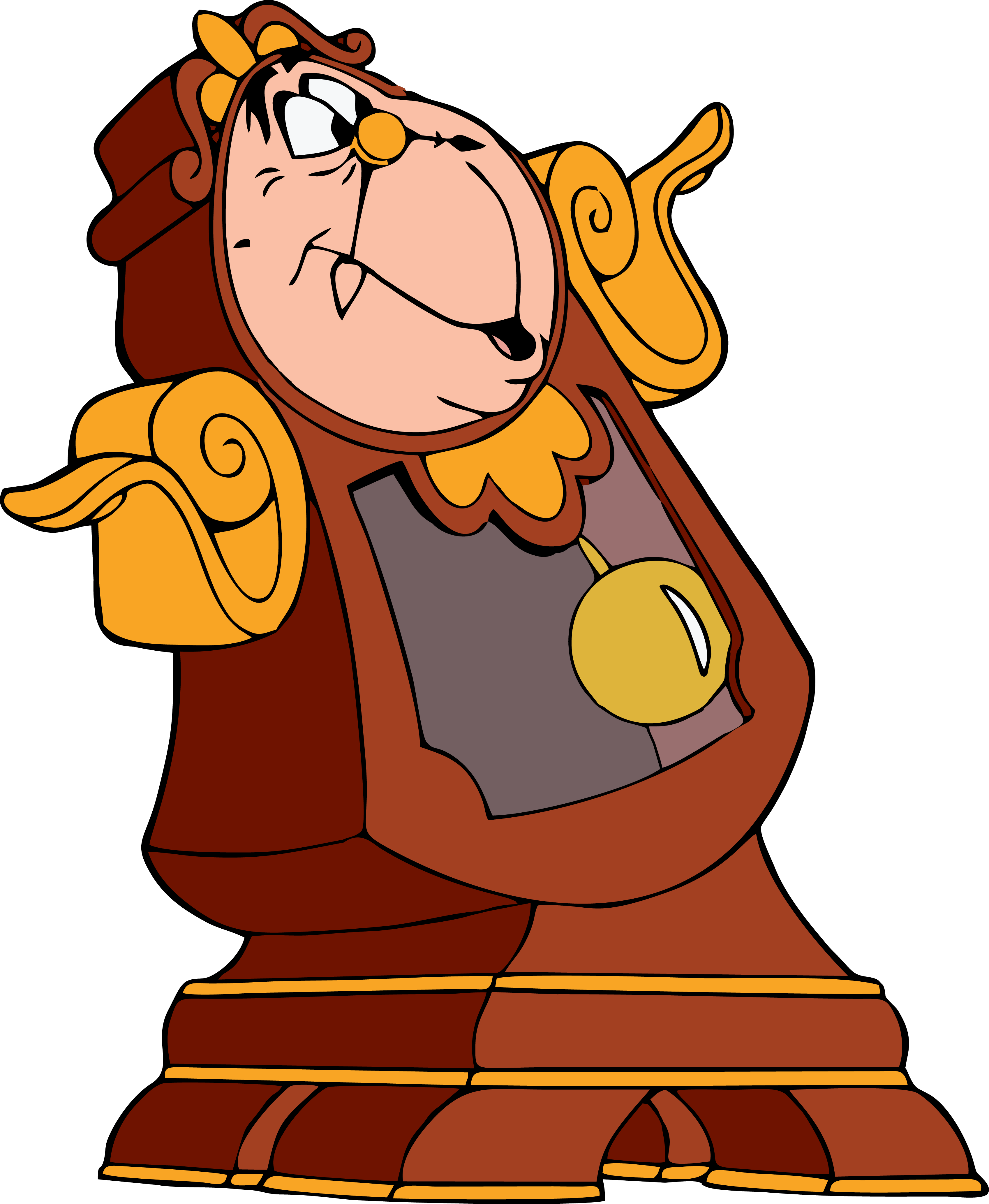 Cogsworth Svg, Beauty and The Beast Svg, Beauty and The Beas | Inspire ...