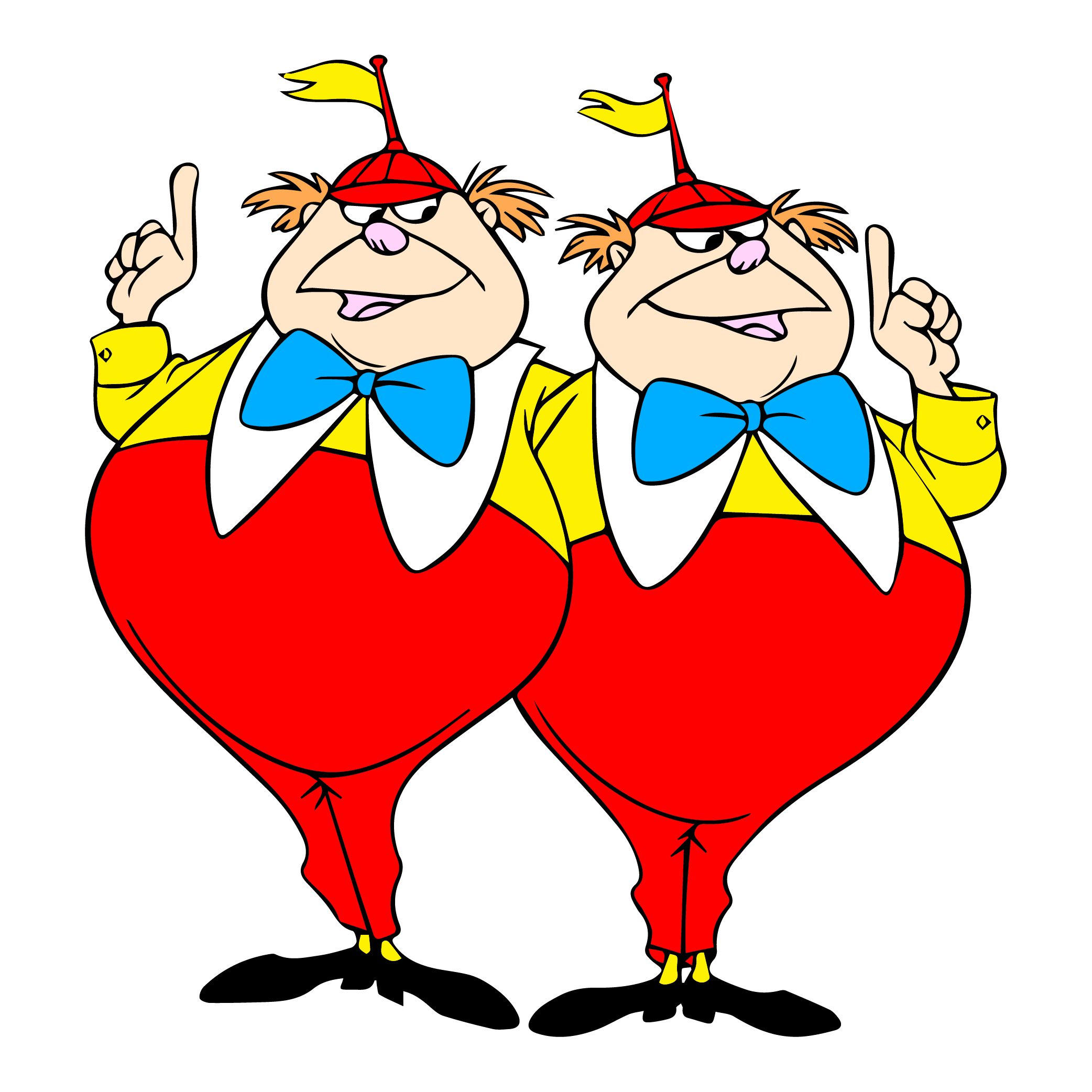 Tweedle Dee and Tweedle Dum Svg, Alice In Wonderland Svg, Wo | Inspire ...