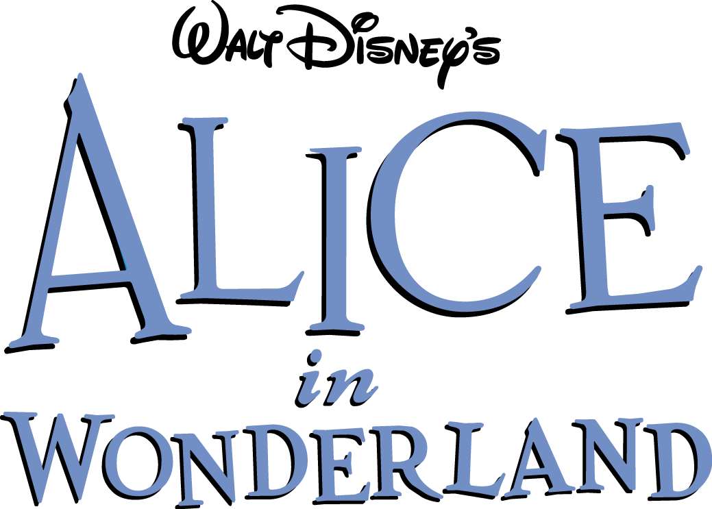 Disney's Alice In Wonderland Logo Svg, Wonderland Svg, Princ - Inspire ...