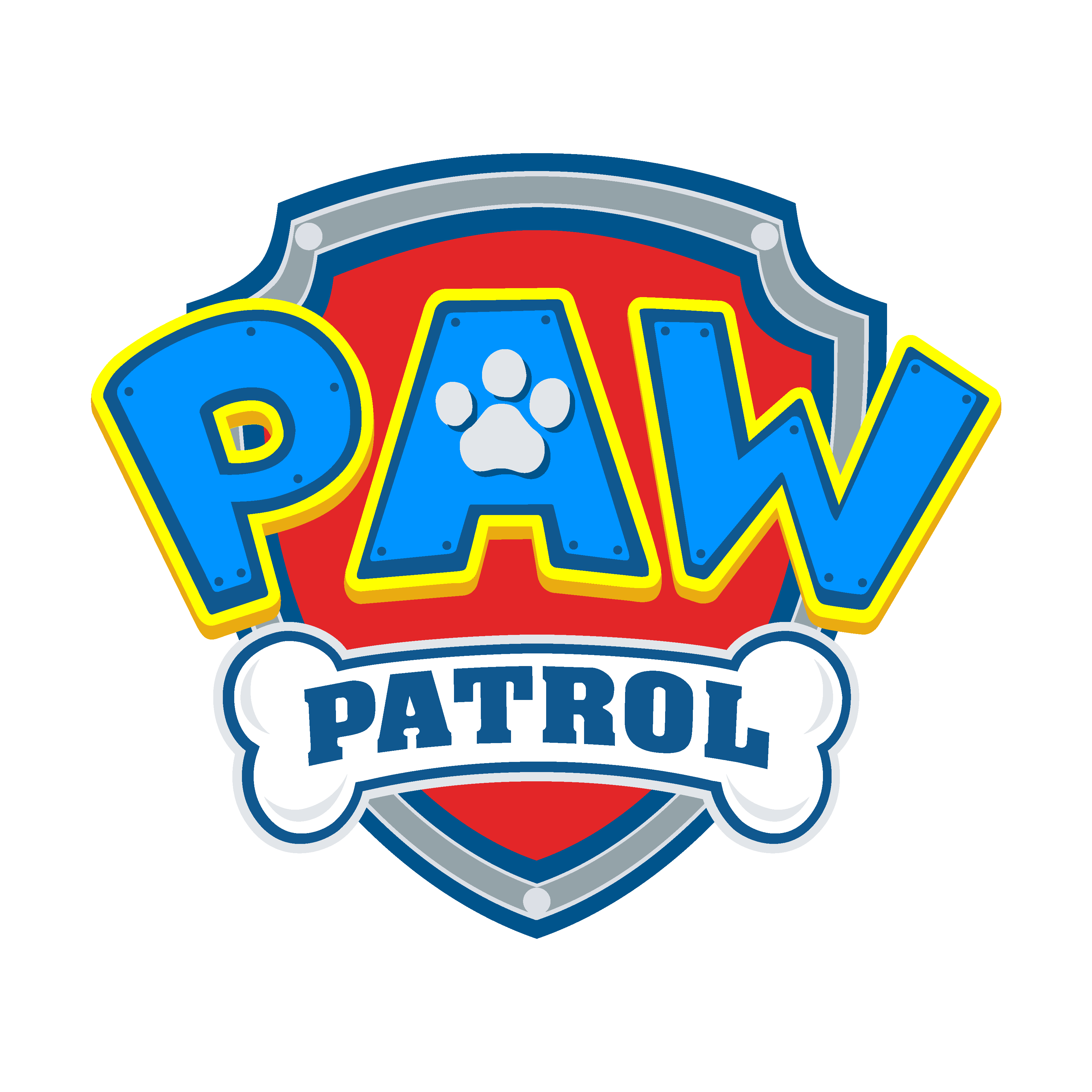 Paw Patrol Shield logo Png, Paw patrol Png, Paw patrol logo | Inspire ...