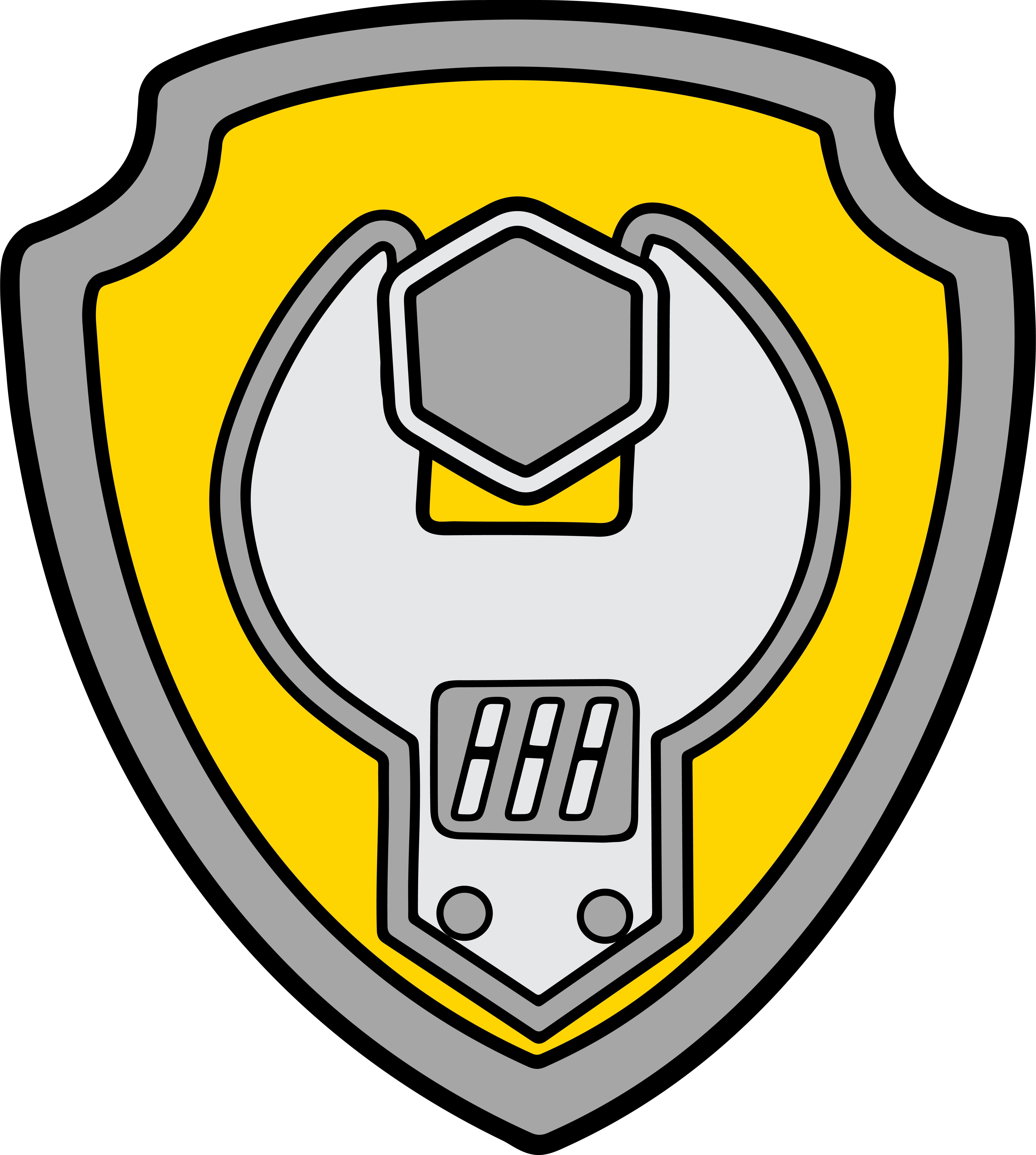 Rubble Badge Svg, Paw patrol Svg, Paw patrol logo Svg, Paw p | Inspire ...