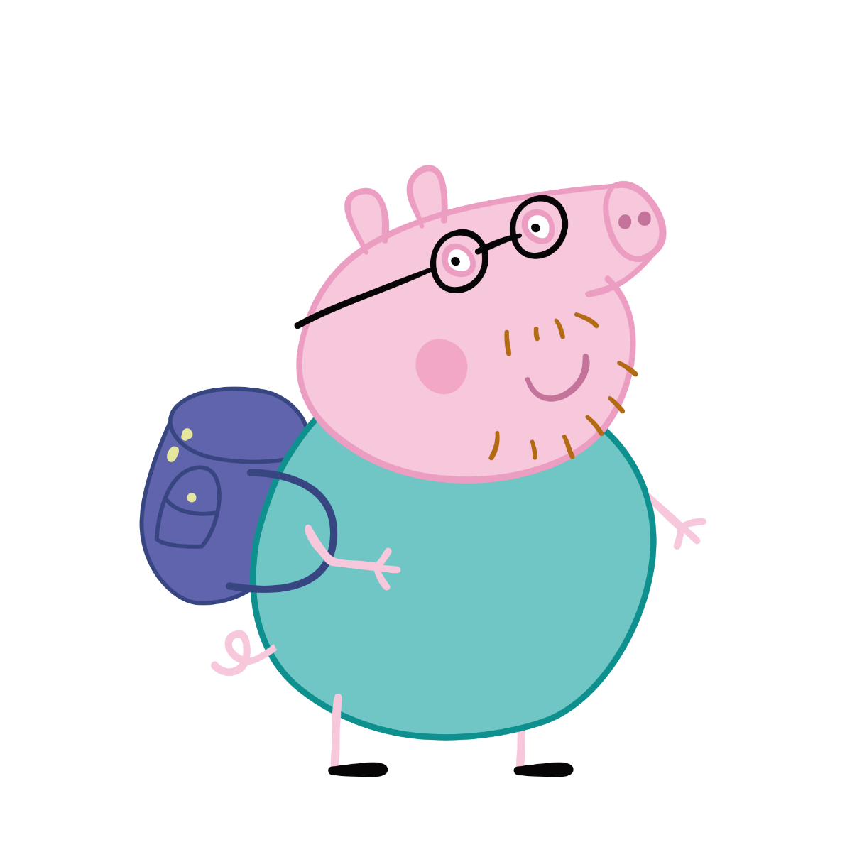 Peppa Pig Svg, Peppa pig logo Svg, Peppa pig family, peppa p - Inspire ...