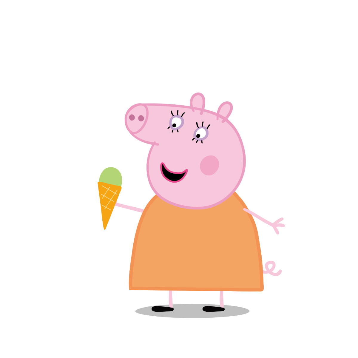 Peppa Pig Svg, Peppa pig logo Svg, Peppa pig family, peppa p | Inspire ...