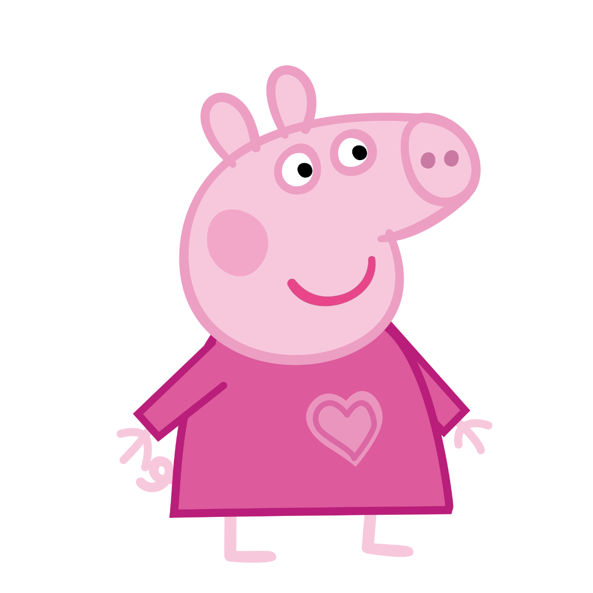 Peppa Pig Svg, Peppa pig logo Svg, Peppa pig family, peppa p - Inspire ...