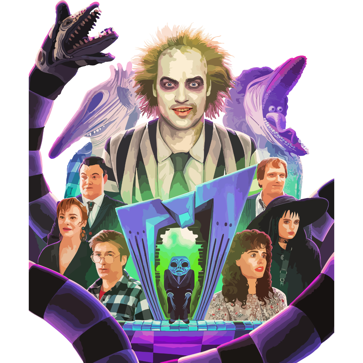 Beetlejuice Png, Beetlejuice Cricut, Beetlejuice logo Png, H - Inspire ...