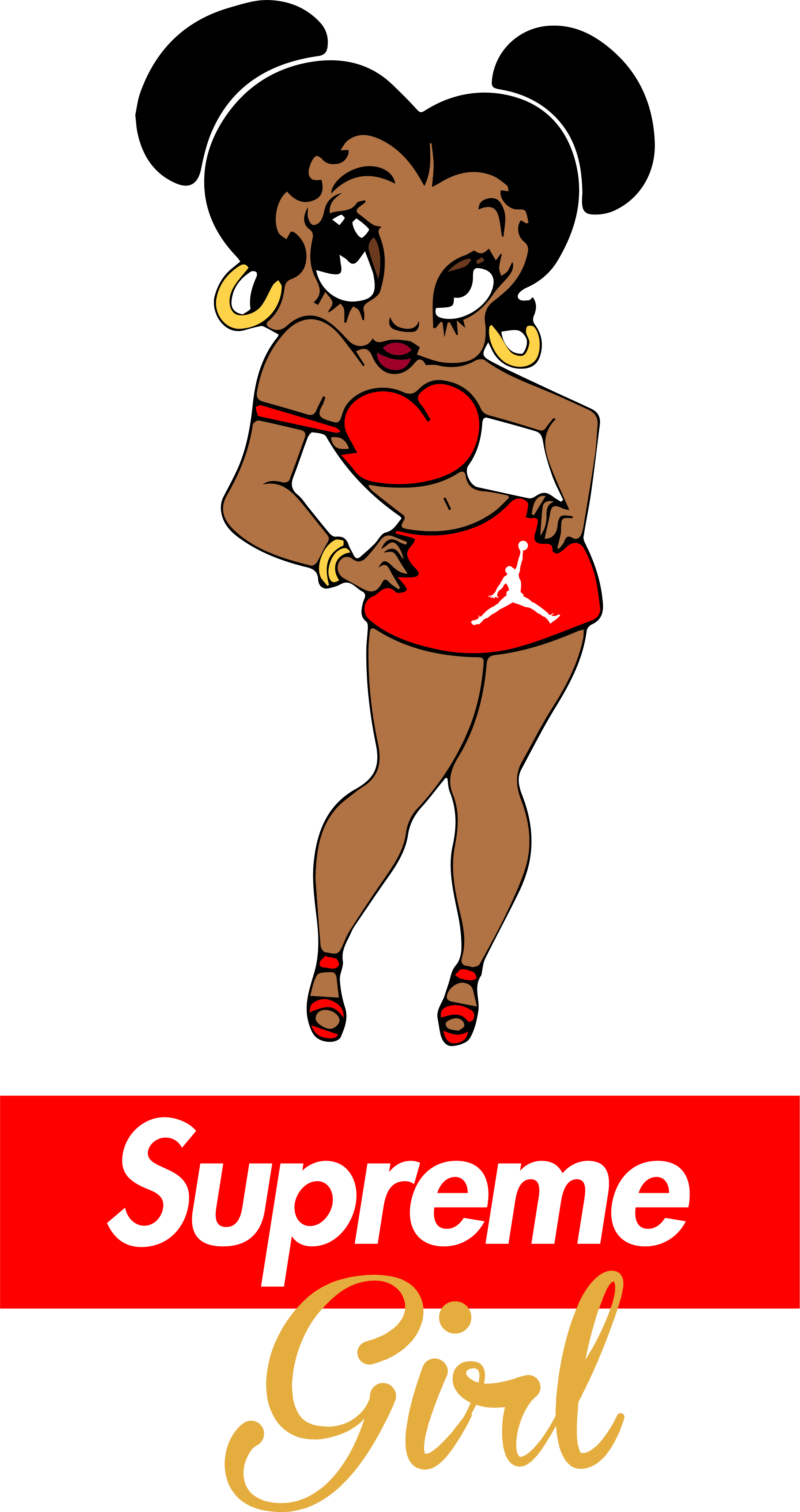 Supreme girl Svg, Logo Brand Svg, Logo Svg, Fashion Brand Sv | Inspire ...