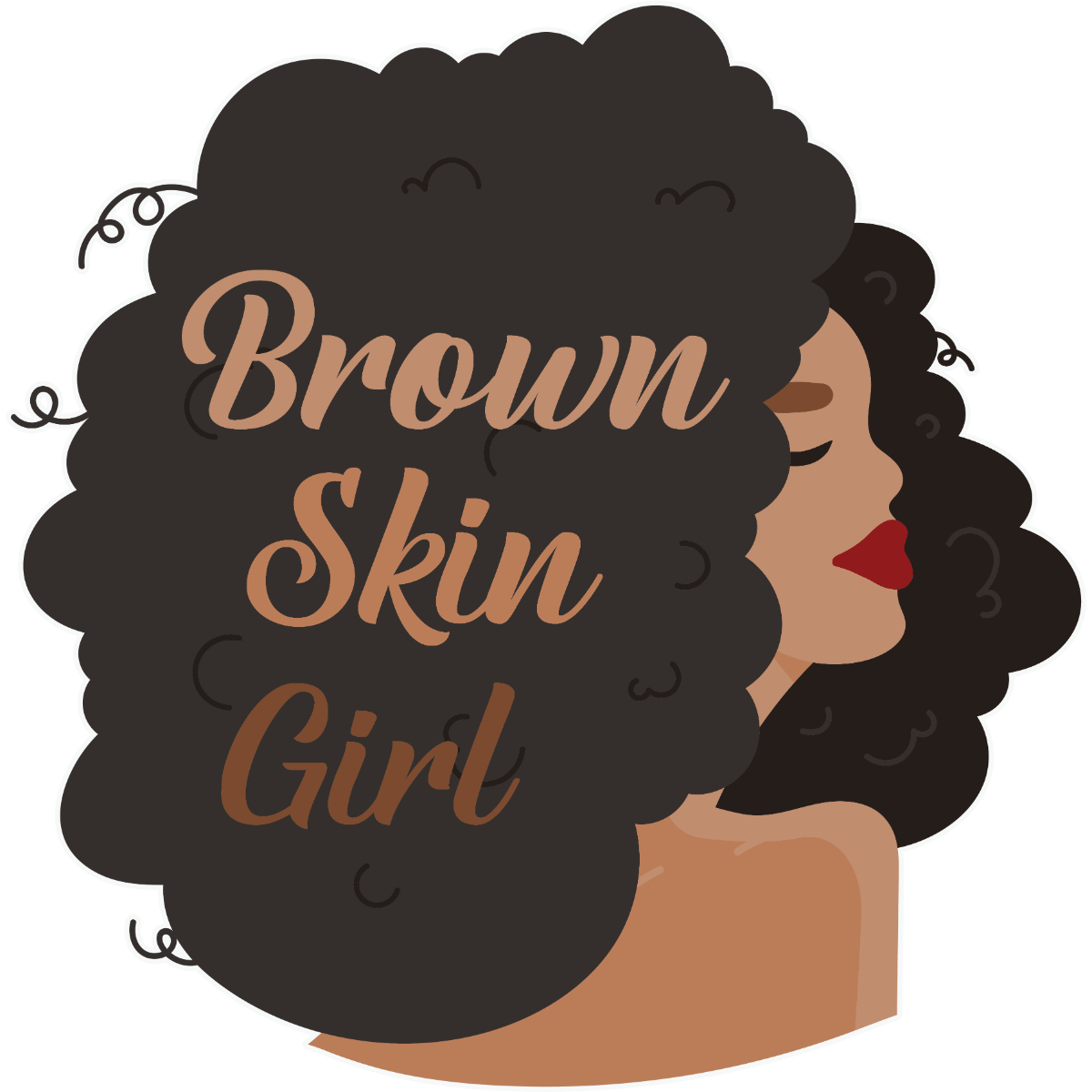 Brown skin girl Svg, Juneteenth Svg, Juneteenth Design, Blac | Inspire ...