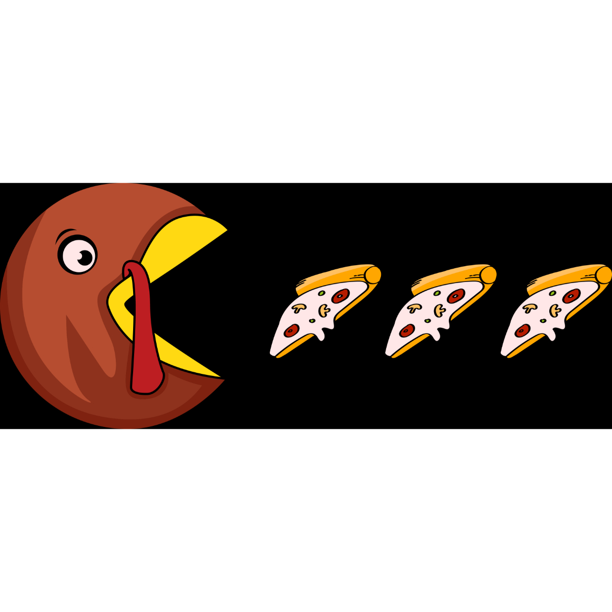 Turkey Eat Pizza Happy Thanksgiving Svg, Turkey Svg, Thankfu | Inspire ...