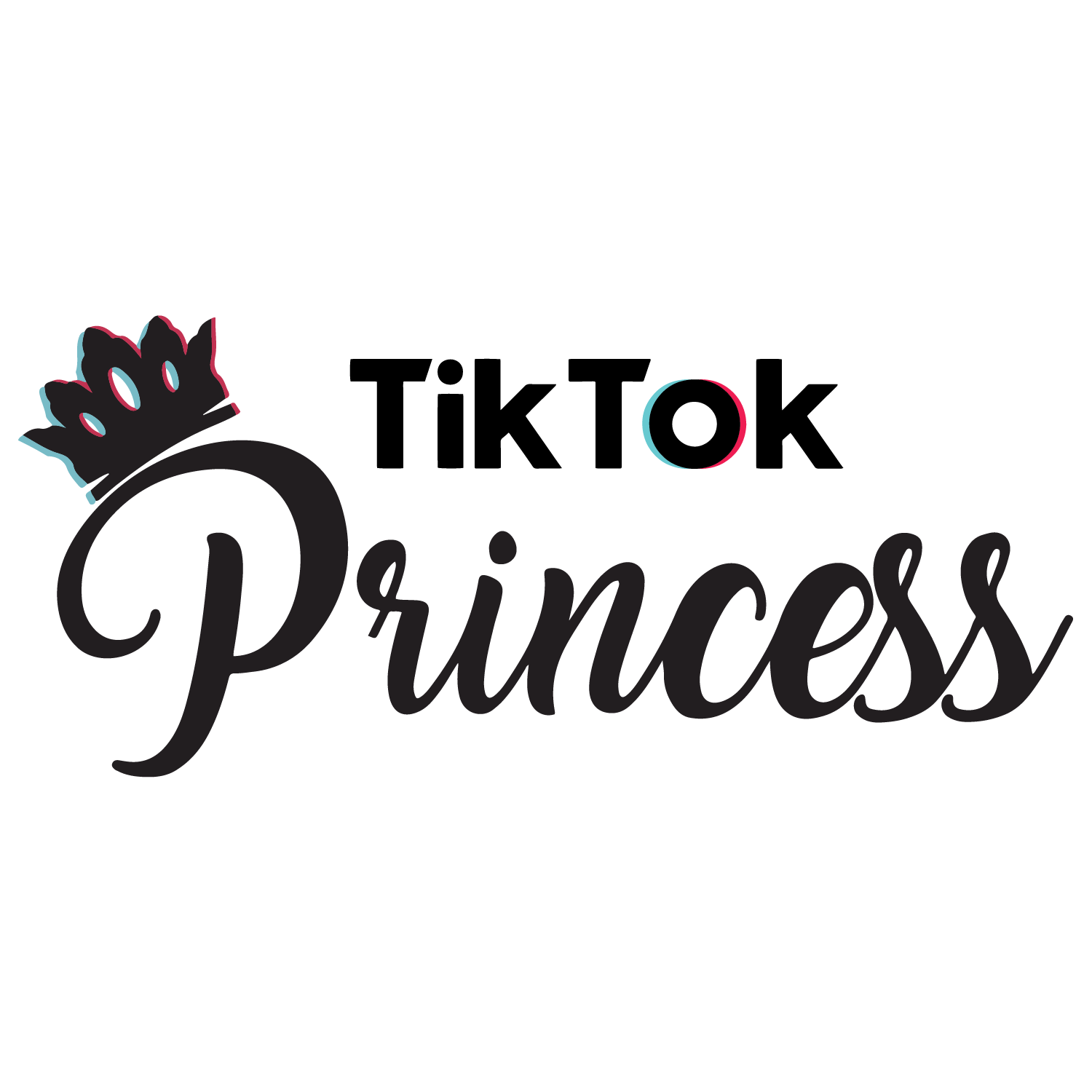 Tiktok Princess Svg, Tiktok Svg, Tiktok Logo Svg, Tik Tok Sv | Inspire ...