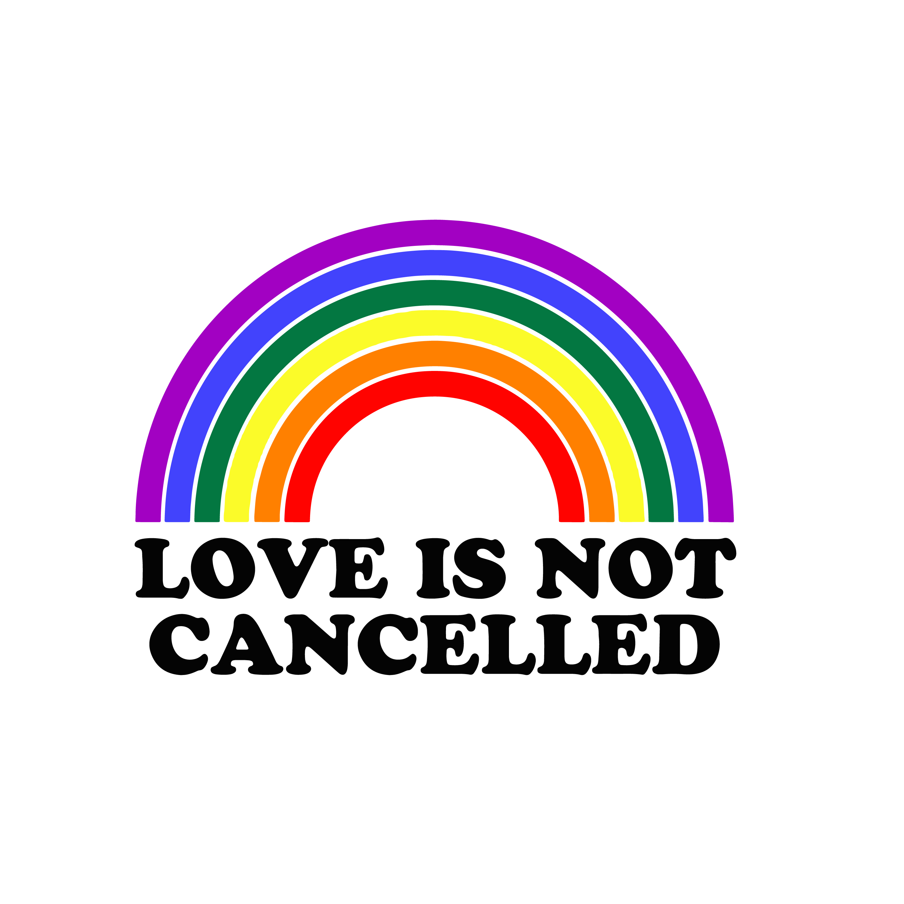 Love Is Not Cancelled Svg, Love Is Not, Cancelled Svg, Love | Inspire ...