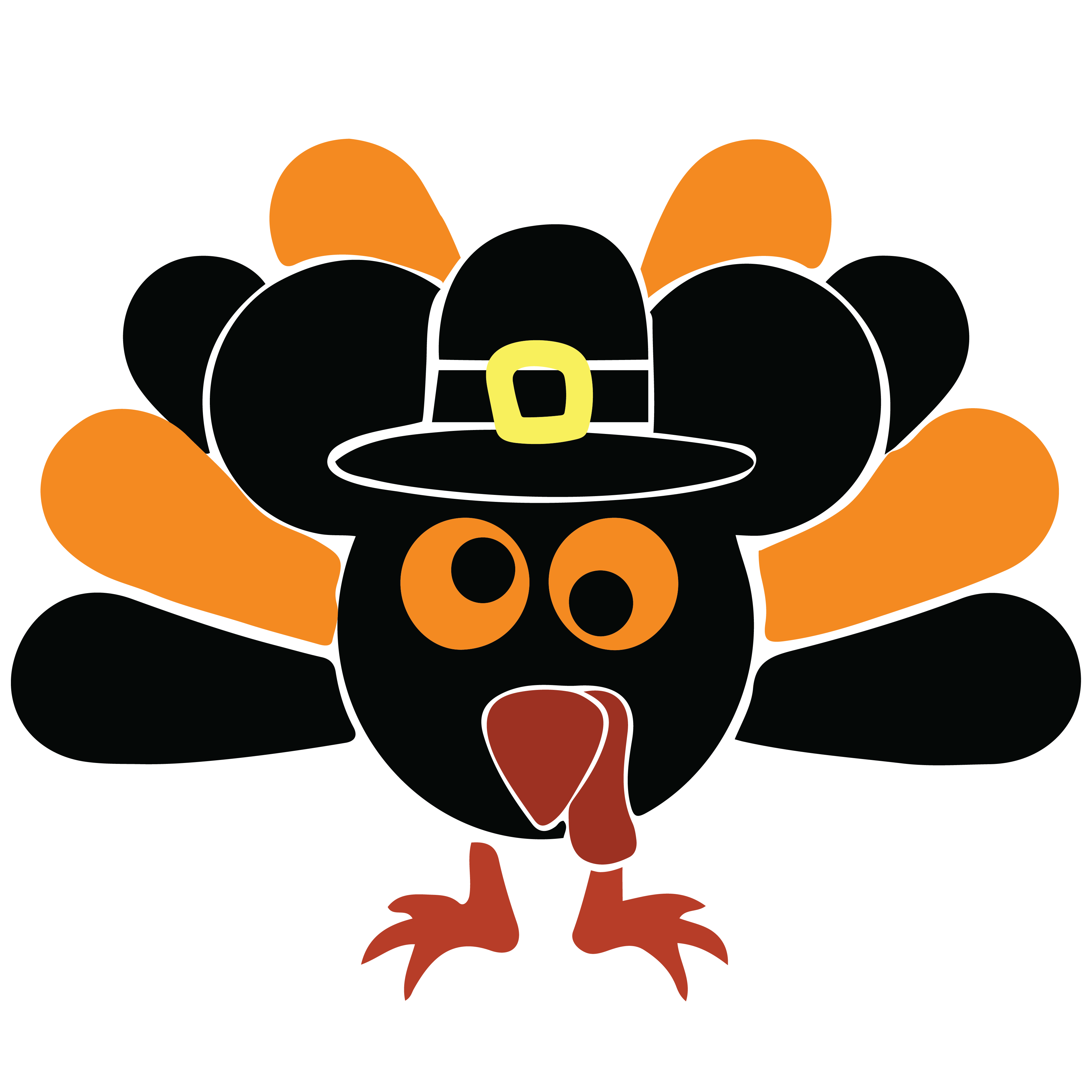 Turkey Minnie Svg, Turkey Minnie Svg Printable, Minnie mouse | Inspire ...