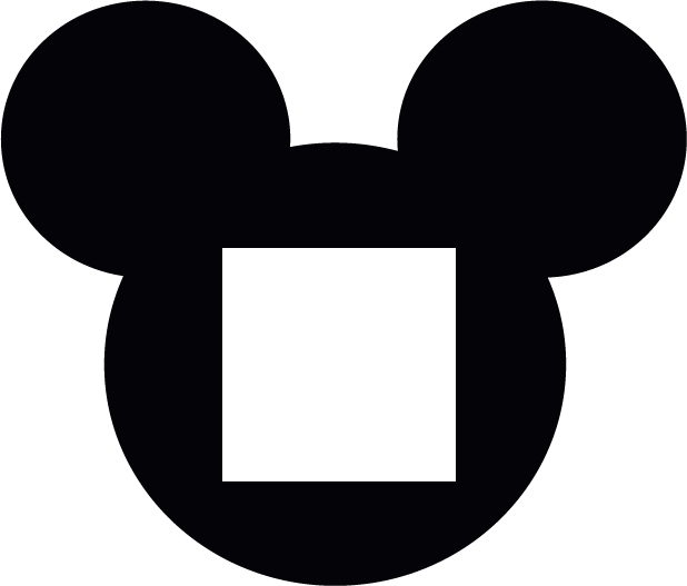 Mickey Square Svg, Mickey minine Svg, Mickey heat Svg, Disne | Inspire ...