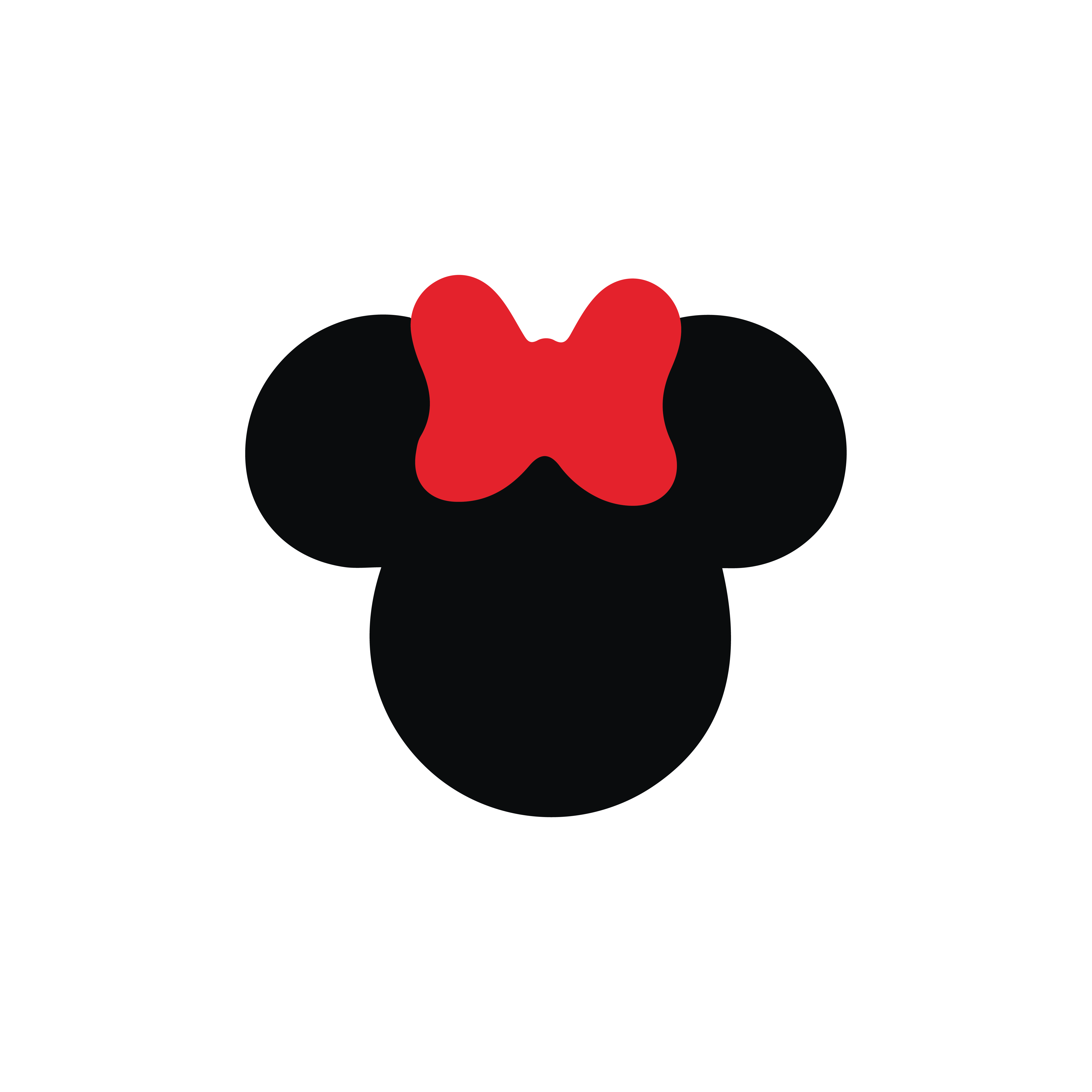 Minnie head Png, Mickey Png, Disney Png, Disney Mickey Svg, | Inspire ...