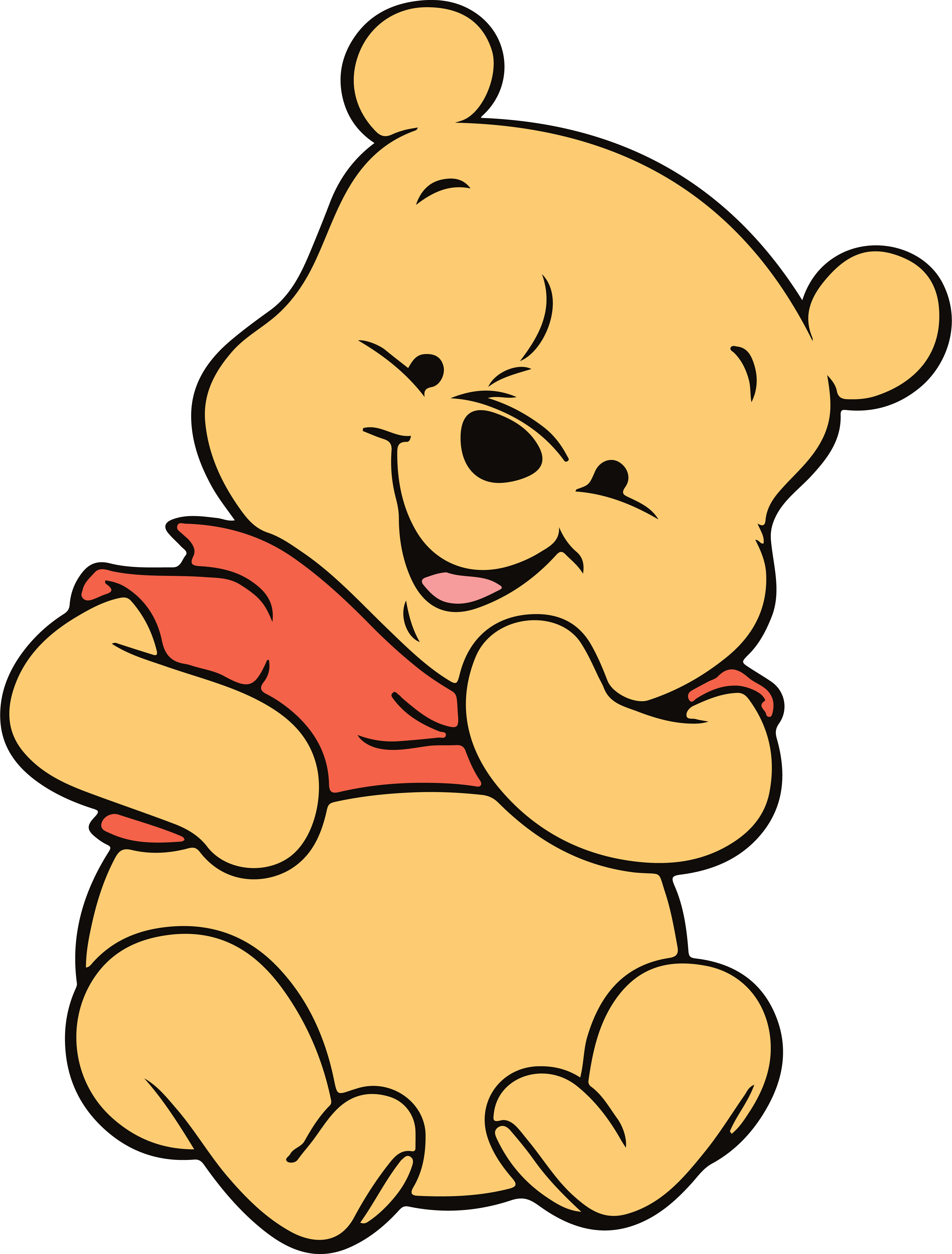 Baby pooh Svg, Winnie the pooh Svg, Winnie the pooh Png, Poo - Inspire ...