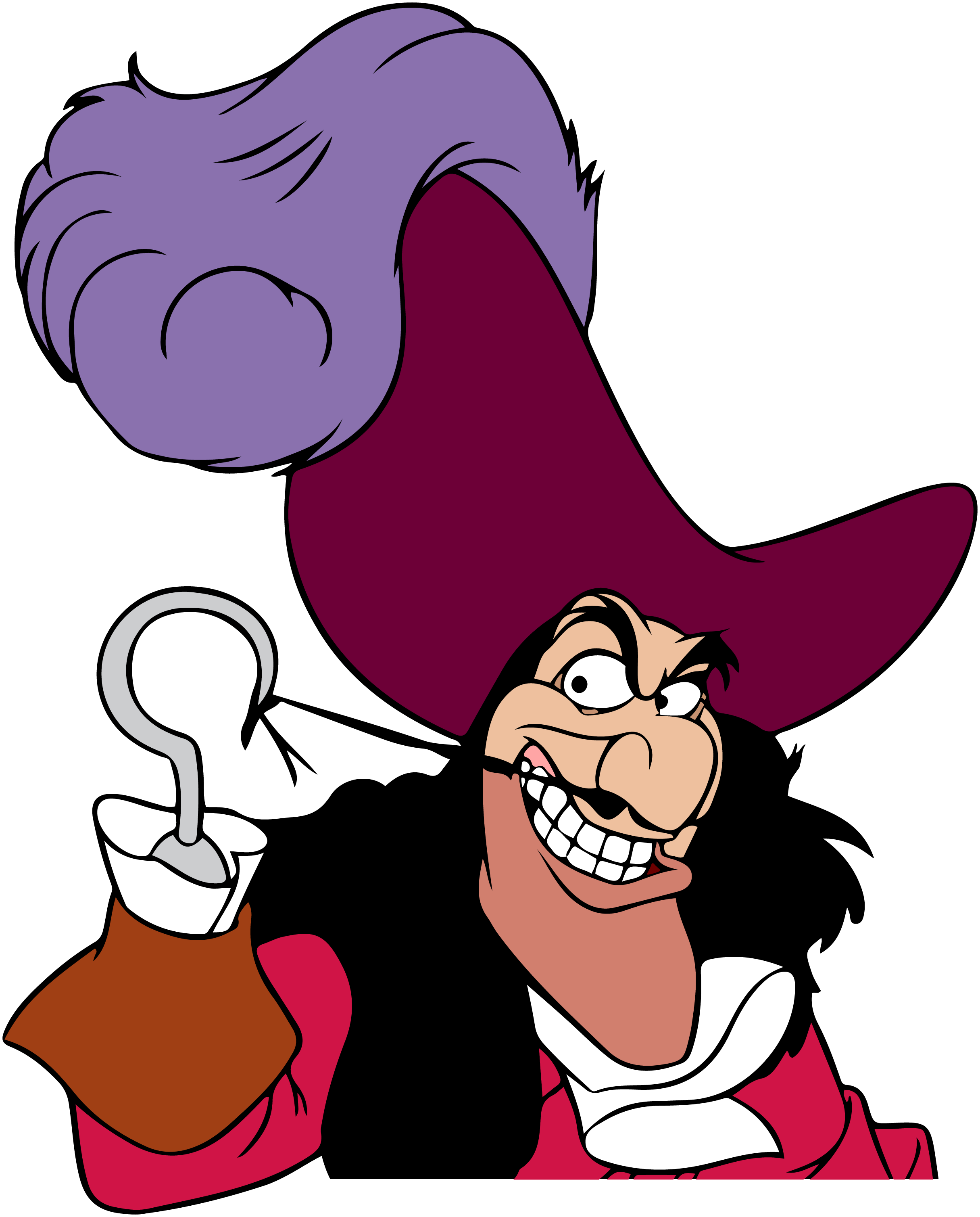 Captain Hook Svg, Peter Pan Png, Peter Pan Clipart, Neverlan | Inspire ...
