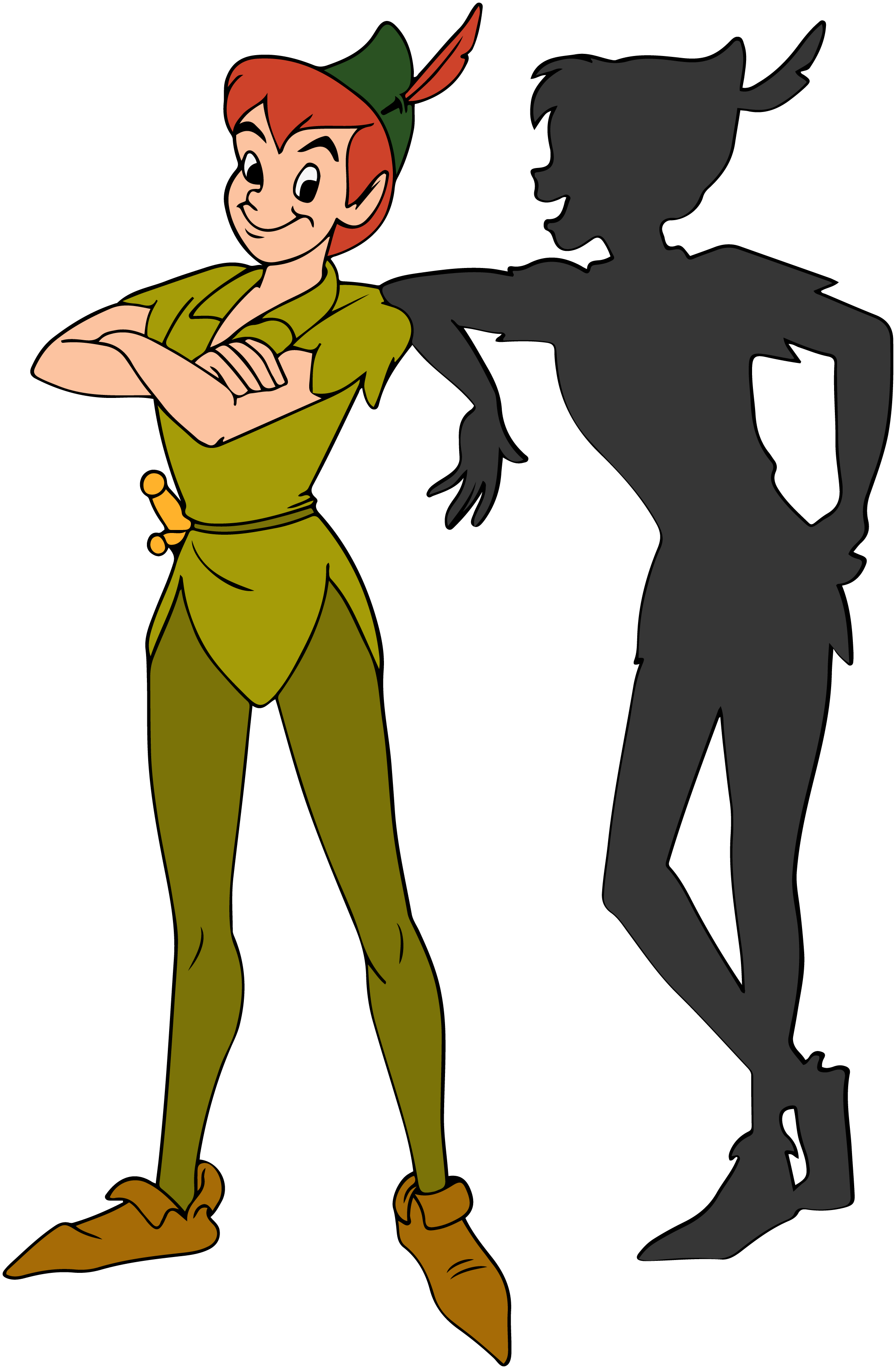 Peter Pan With Shadow Svg, Peter Pan Png, Peter Pan Clipart, | Inspire ...