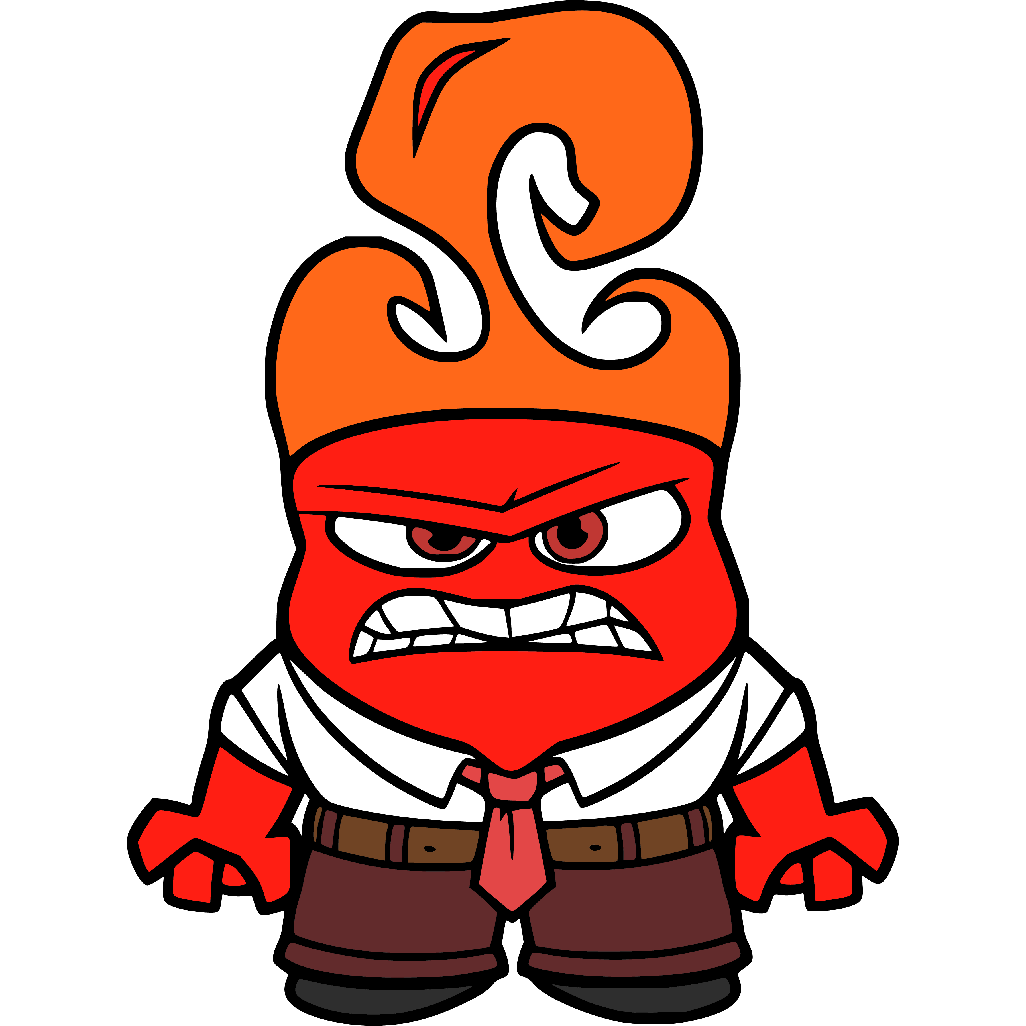 Anger Svg, Inside Out Svg, Inside Out logo Svg, Fear svg, Jo | Inspire ...