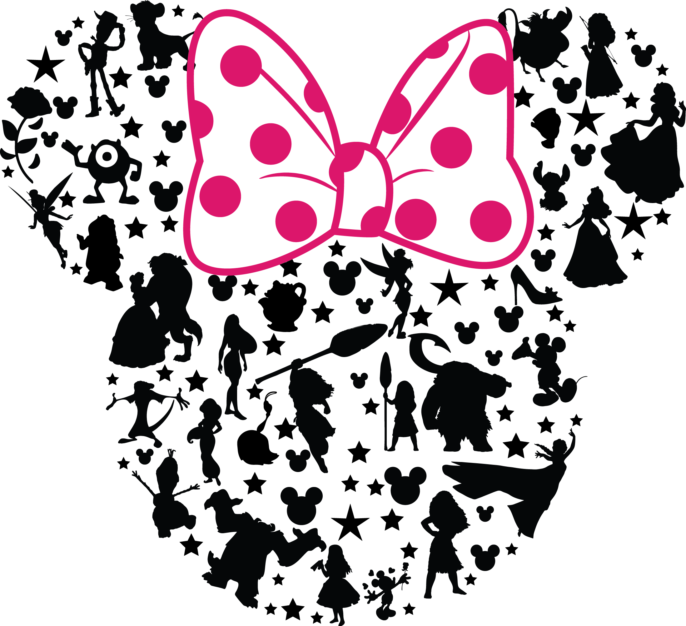 Minine SVG, Disney family Svg, Minnie logo Svg, Minnie Mouse | Inspire ...