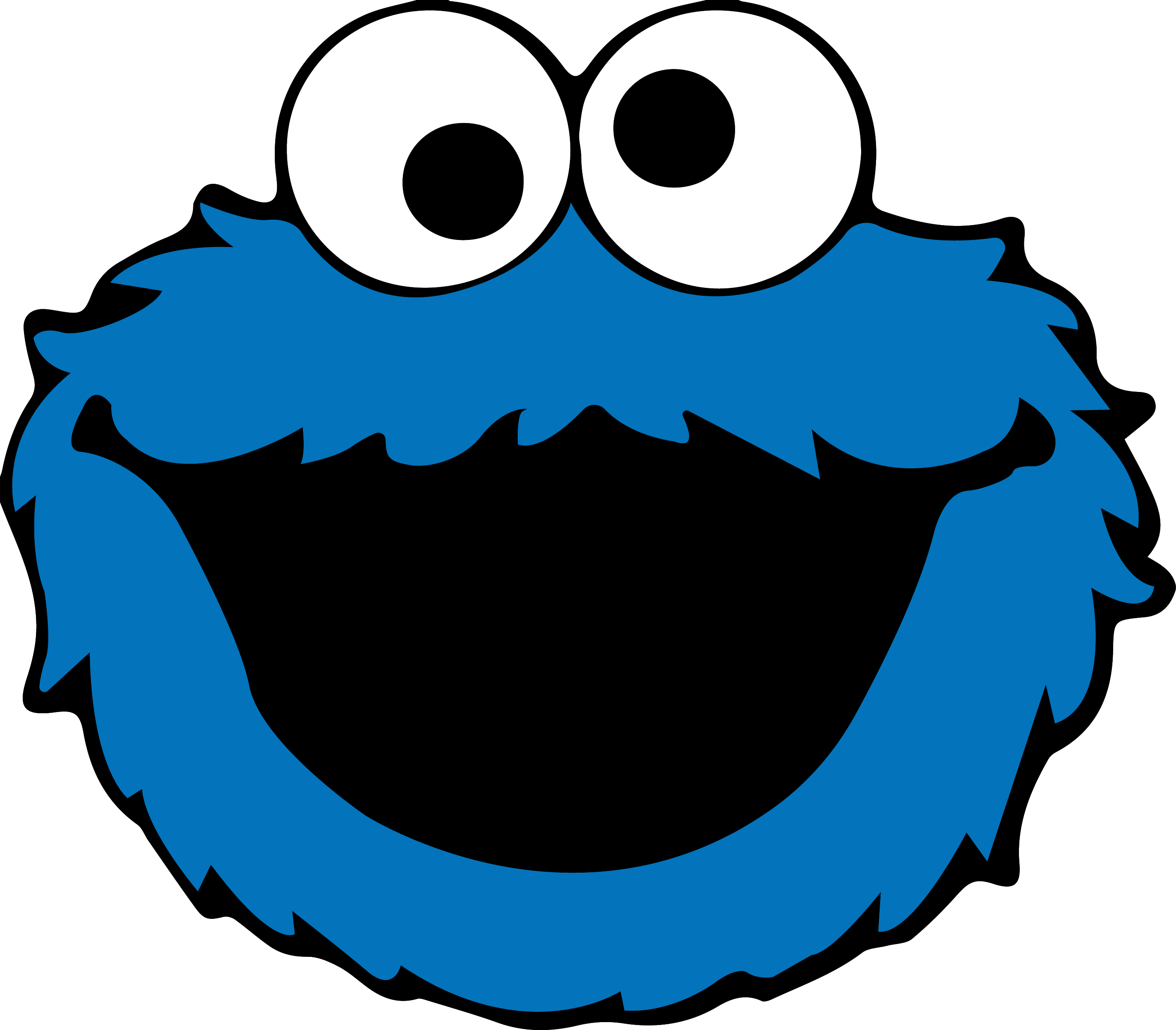 Cookie Monsters Svg, Sesame Street Svg, Cookie Monsters logo | Inspire ...
