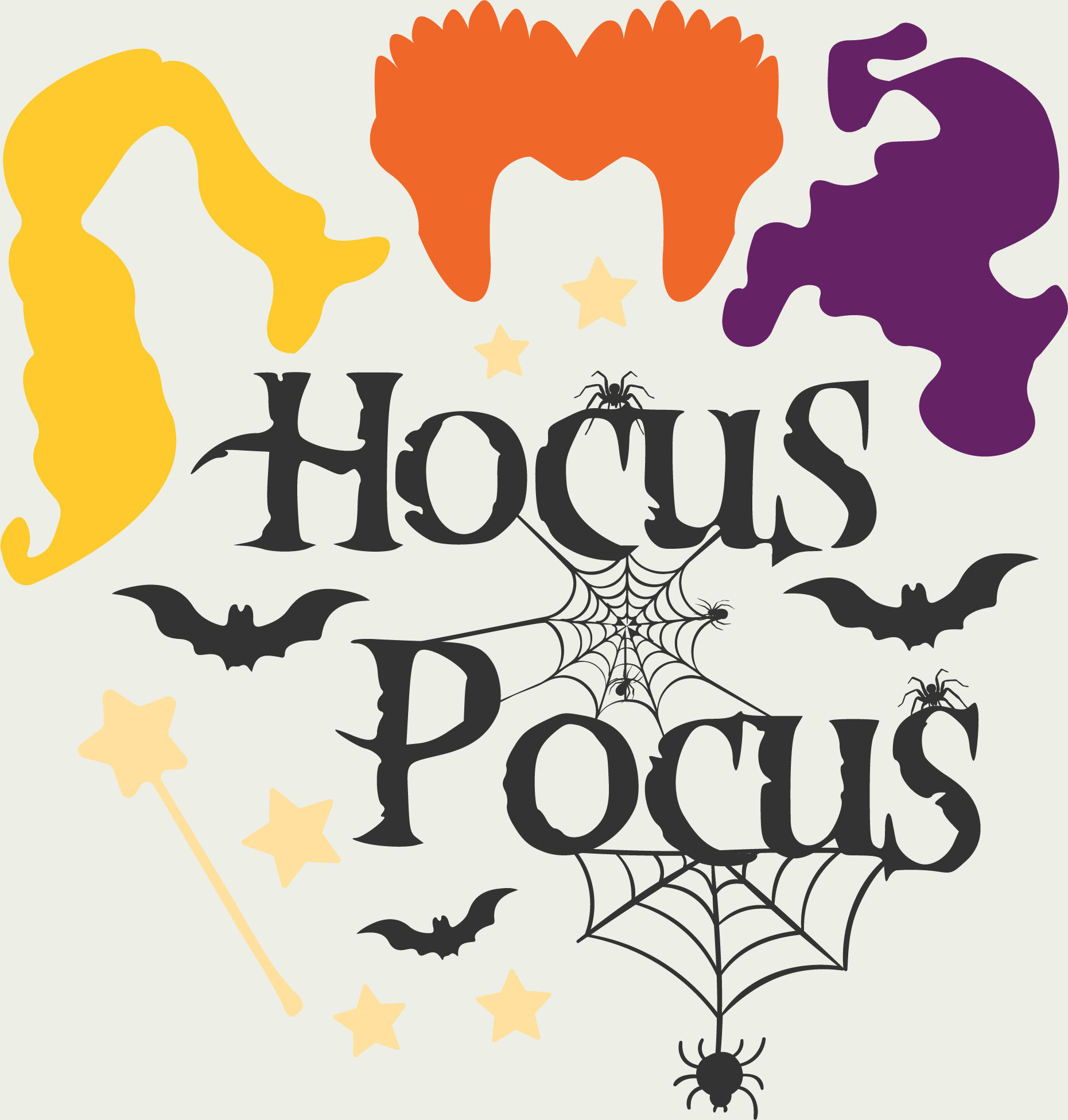 Hocus Pocus Svg, Hocus Pocus logo Svg, Halloween svg, Sander | Inspire ...