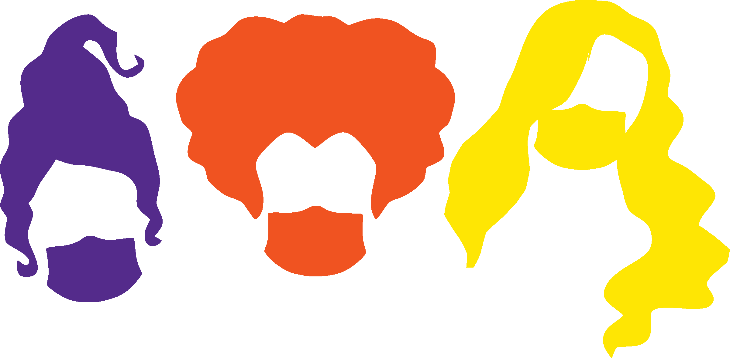 Hocus Pocus Svg, Hocus Pocus Silhouette Svg, Halloween svg, | Inspire ...