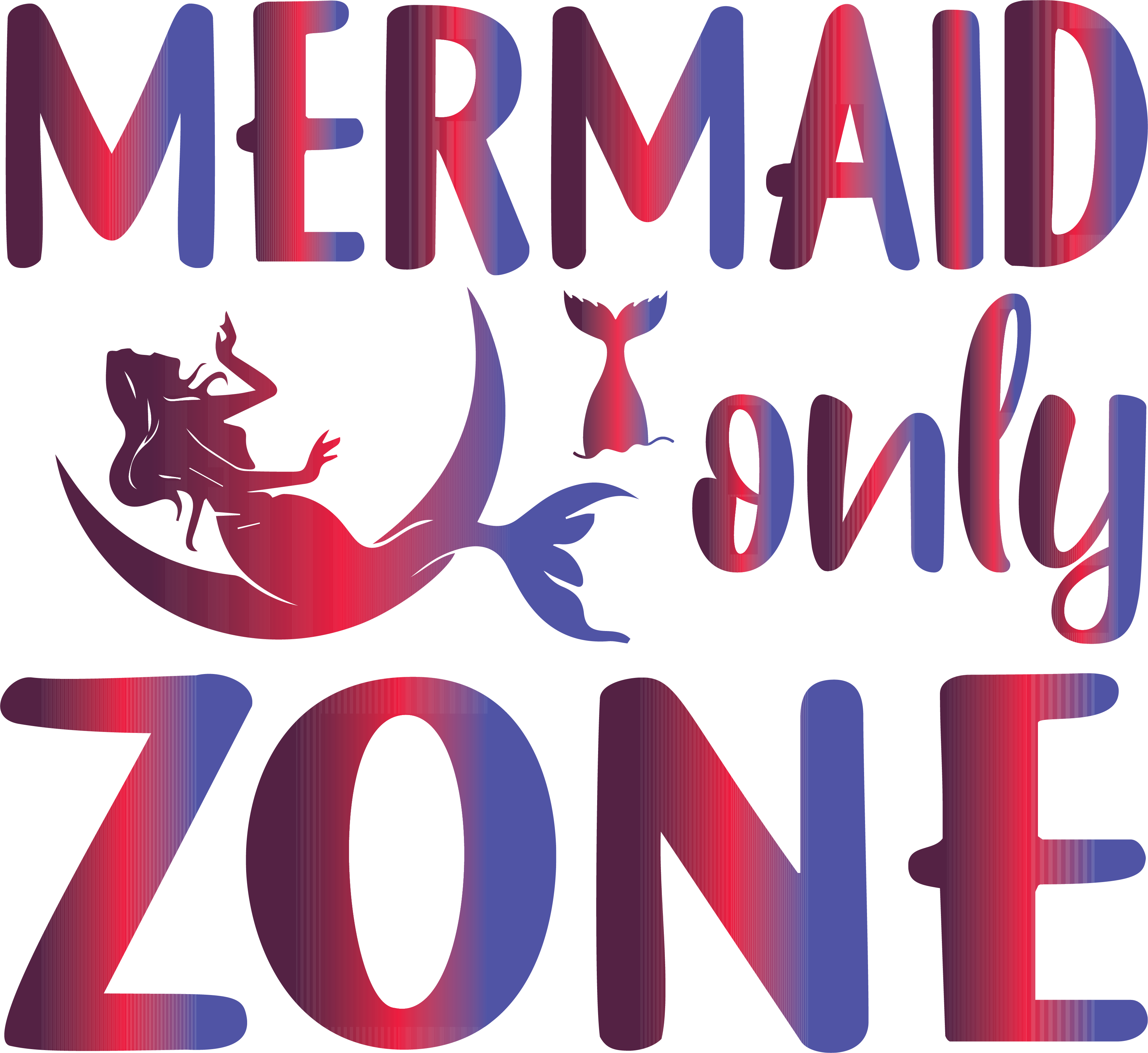 Mermaid only zone Svg, Mermaid Svg T Shirt Design, Mermaid S | Inspire ...