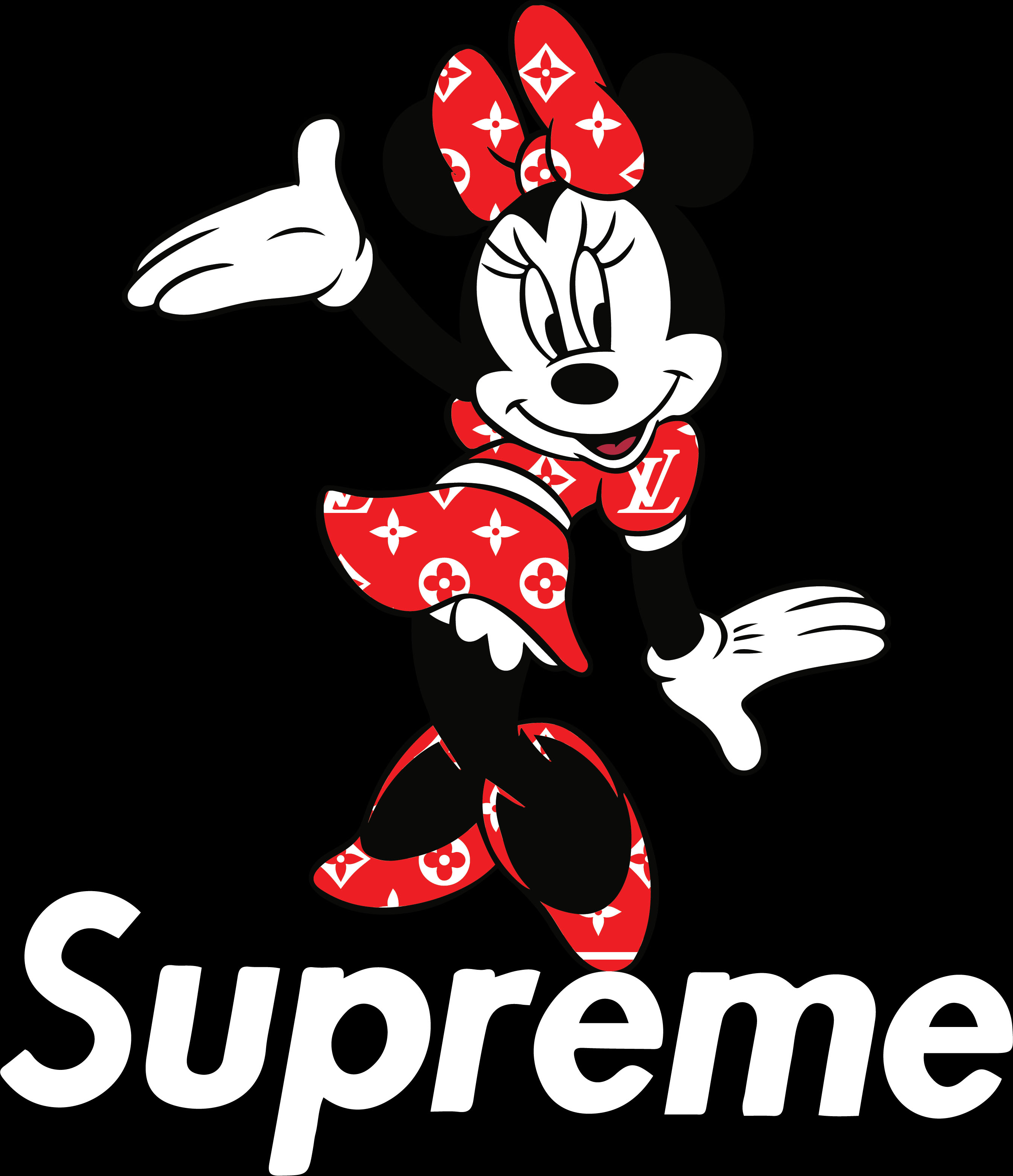Mickey Supreme Svg, Minnie Supreme Svg, Minnie Mouse Svg, Mi - Inspire ...