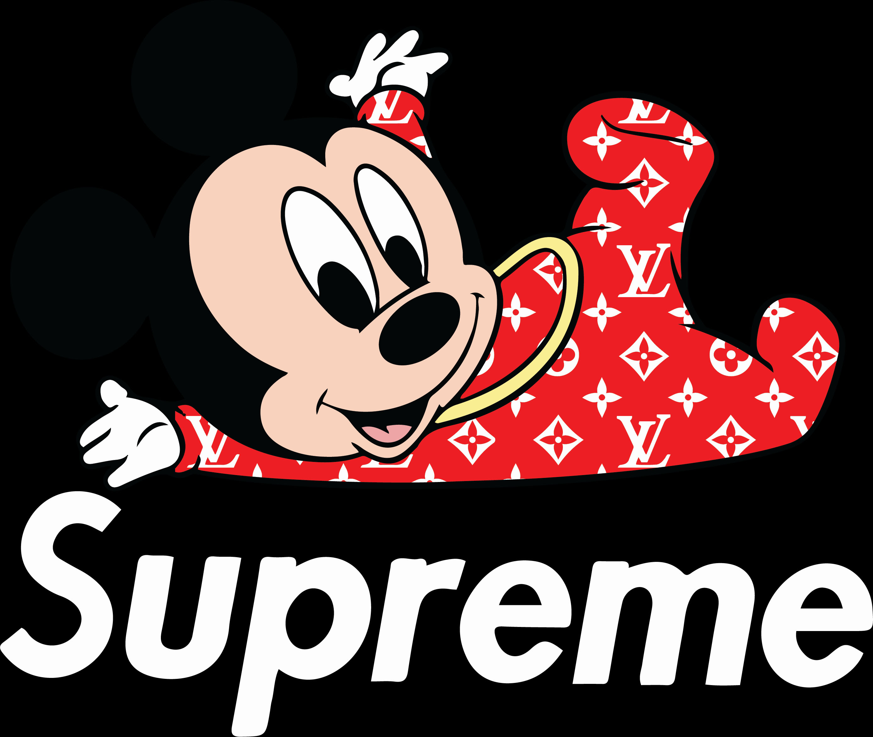 Mickey Supreme Svg, Minnie Supreme Svg, Minnie Mouse Svg, Mi | Inspire ...