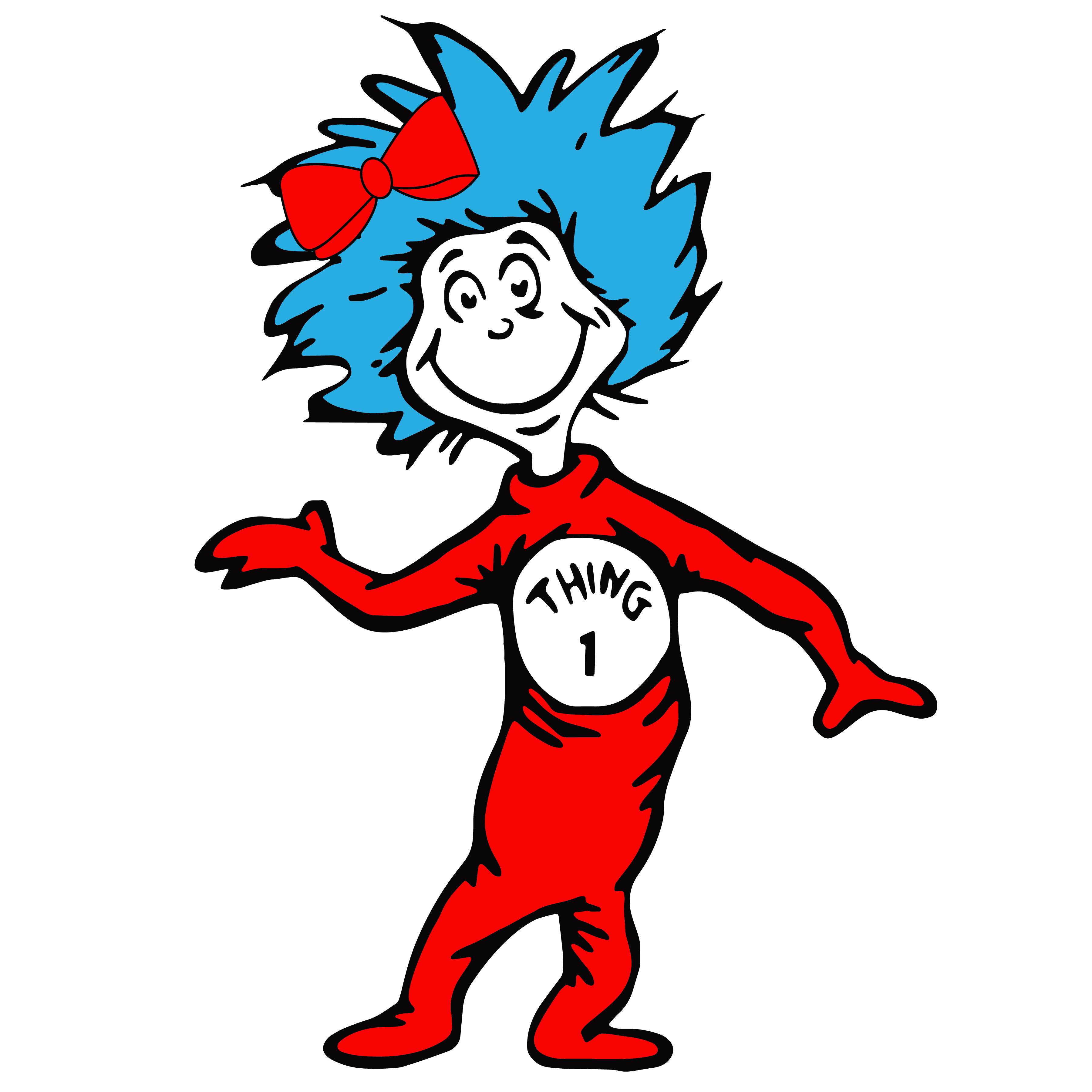 Thing 1 Svg, Dr Seuss Svg, Dr Seuss Logo Svg, Cat In The Hat | Inspire ...