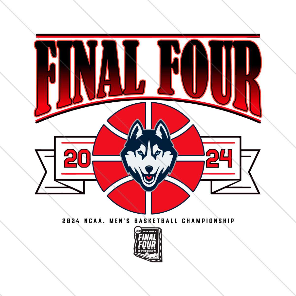 Final Tour UConn Mens Basketball Championship SVG File Digit - Inspire ...
