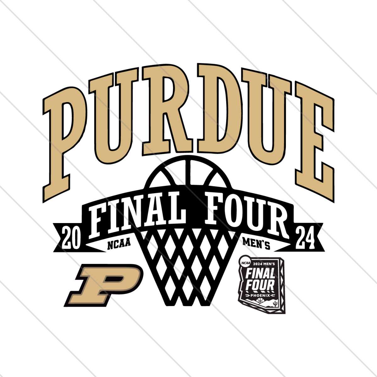 Purdue Final Tour 2024 NCAA Mens SVG File Digital | Inspire Uplift
