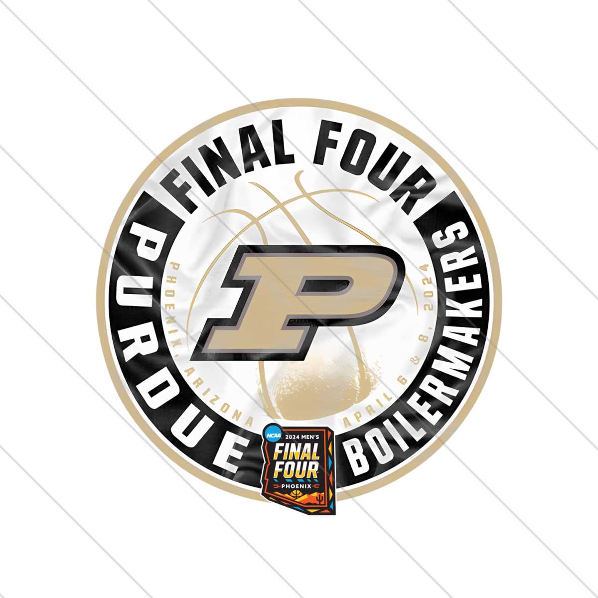 Final Four Purdue Boilermakers 2024 PNG File Digital | Inspire Uplift