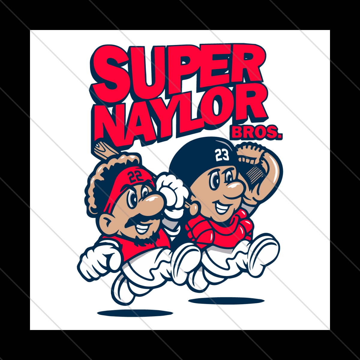 Josh And Bo Naylor Super Naylor Bros SVG File Digital | Inspire Uplift