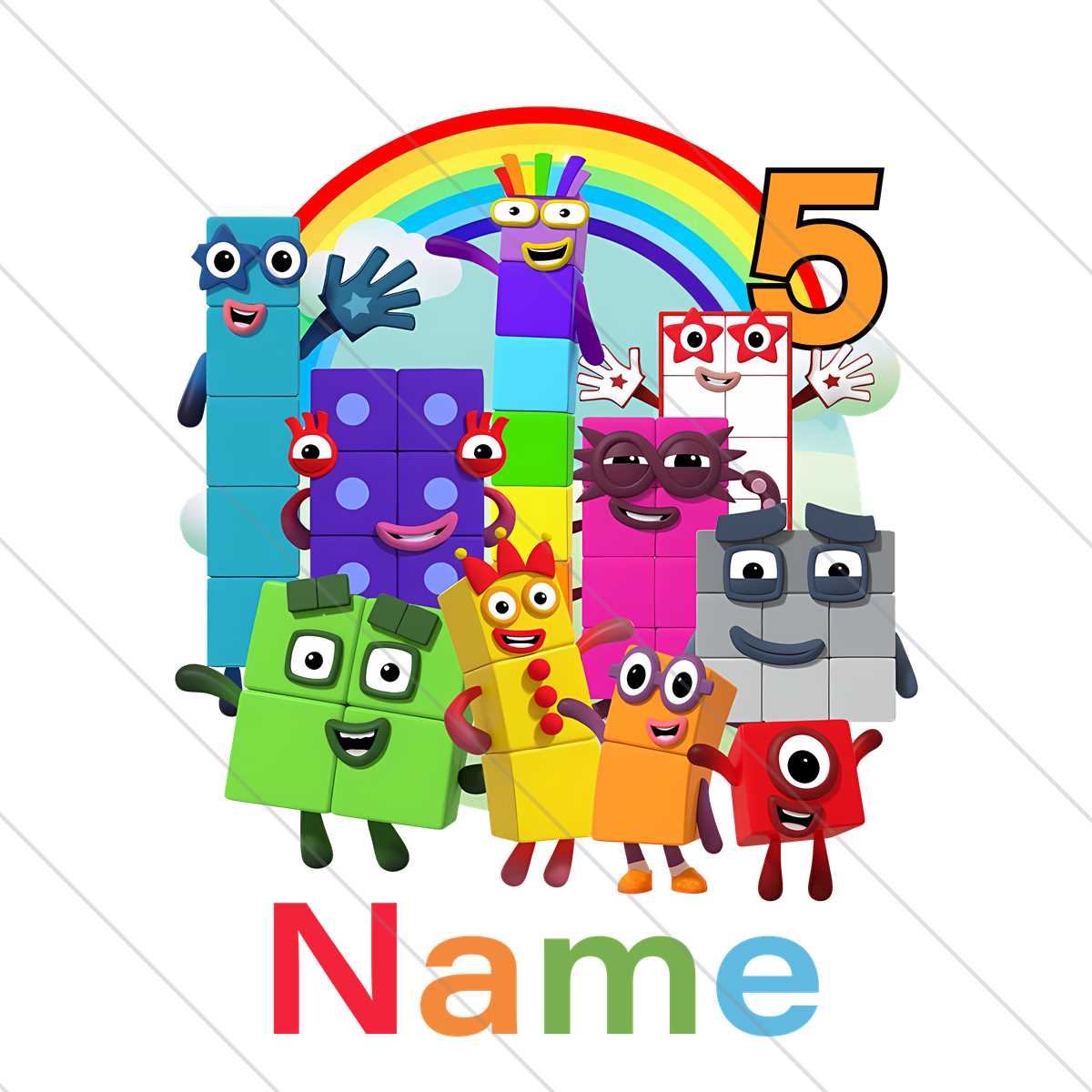 Numberblocks Svg | Inspire Uplift