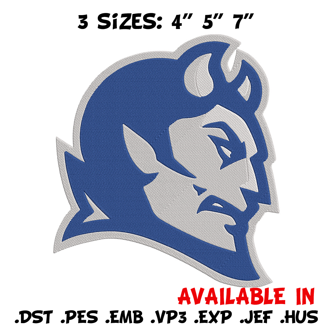Catholic University logo embroidery design, NCAA embroidery, | Inspire ...