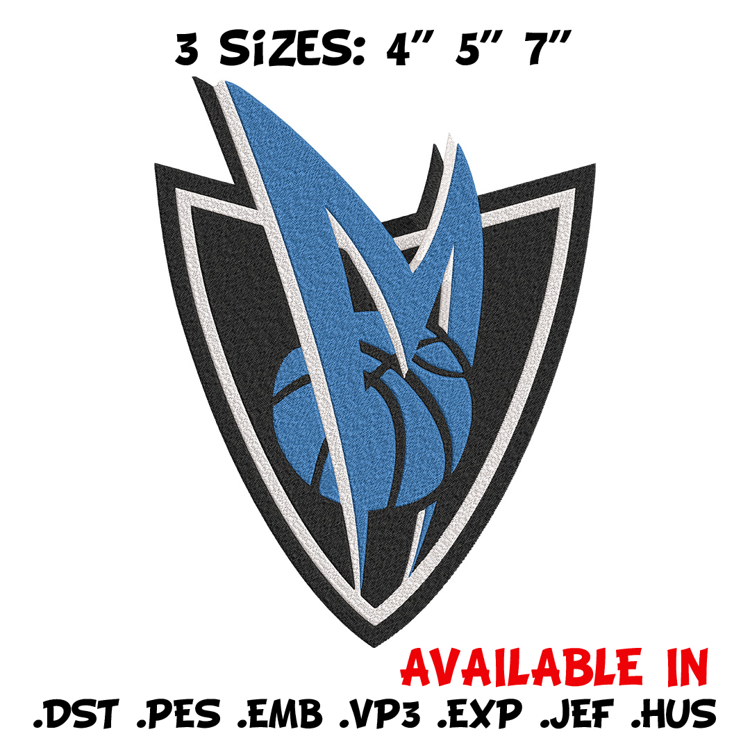 Dallas Mavericks logo embroidery design, NBA embroidery, Spo | Inspire ...