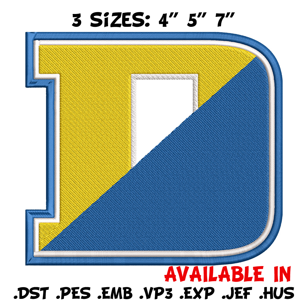 University of Delaware logo embroidery design,NCAA embroider | Inspire ...