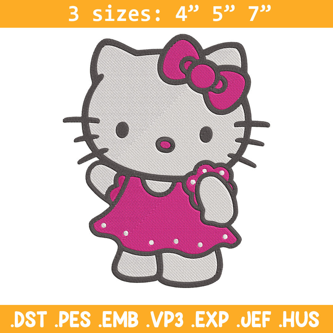 Hello kitty Embroidery Design, Hello kitty Embroidery, Embro - Inspire ...