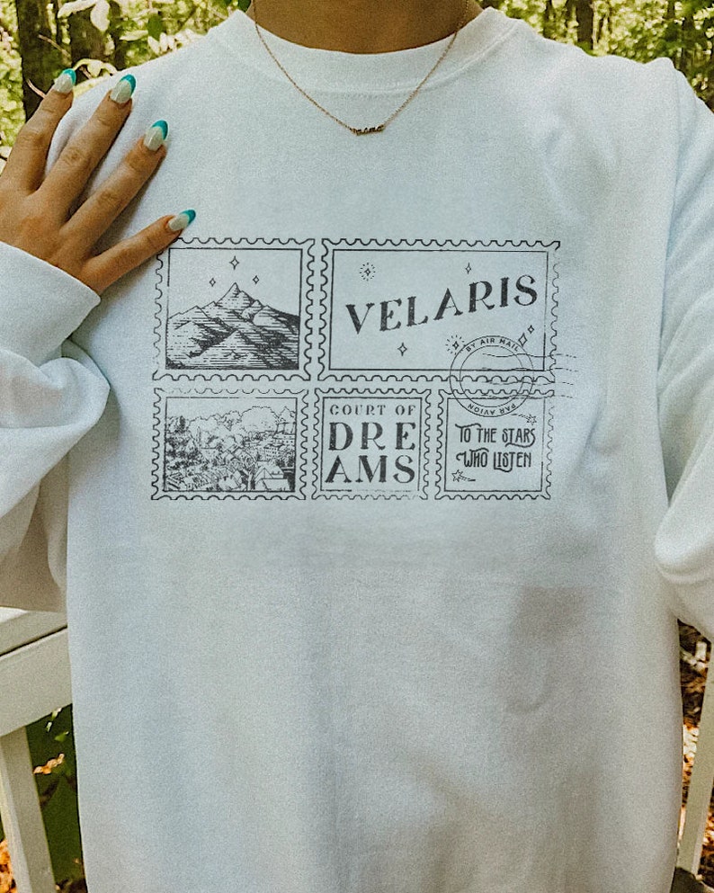 Velaris ACOTAR Sweatshirt | To The Star Who Listen Court Of | Inspire ...