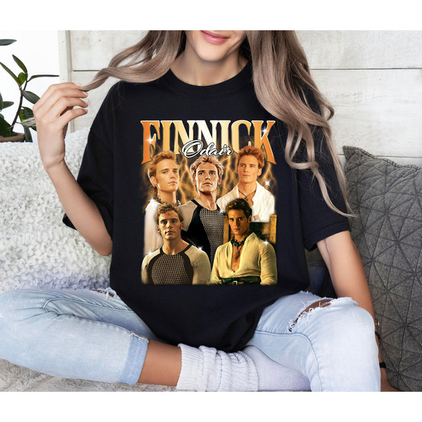 Finnick Odair Bootleg Shirt, the Hunger Games Character Movi | Inspire ...