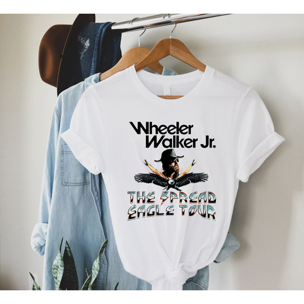 Jr. The Spread Eagle Tour 2024 Shirt, Wheeler Walker, Jr | Inspire Uplift