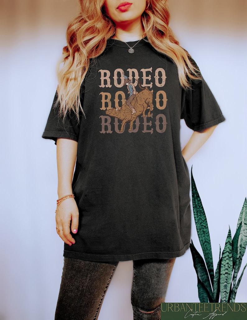 Retro Rodeo Cowboy Shirt, Cowboy Rodeo Sweatshirt, Bull Love - Inspire ...