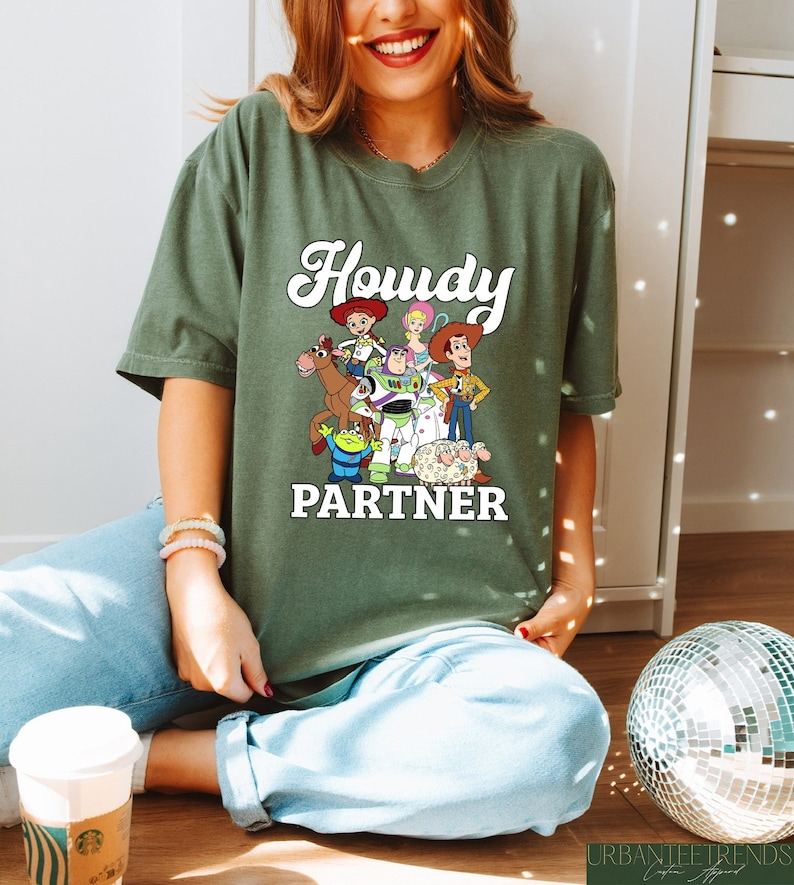 Toy Story Shirts, Howdy Partner Toy Story Tshirt, Disneyland | Inspire ...