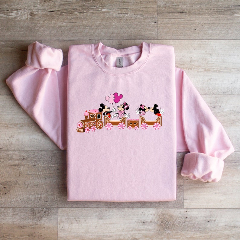 Mickey Mouse & Mini Mouse : , Cozy Valentine's Day Sweatshir | Inspire ...